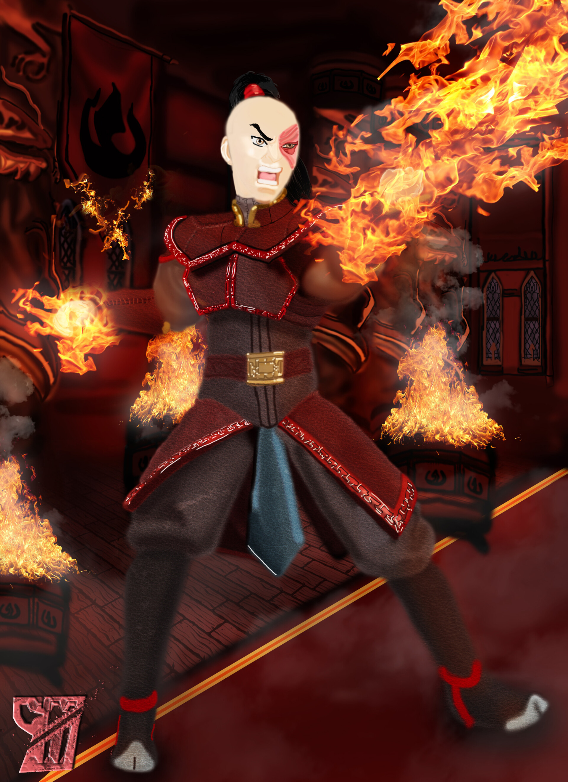 ArtStation - Fire Lord