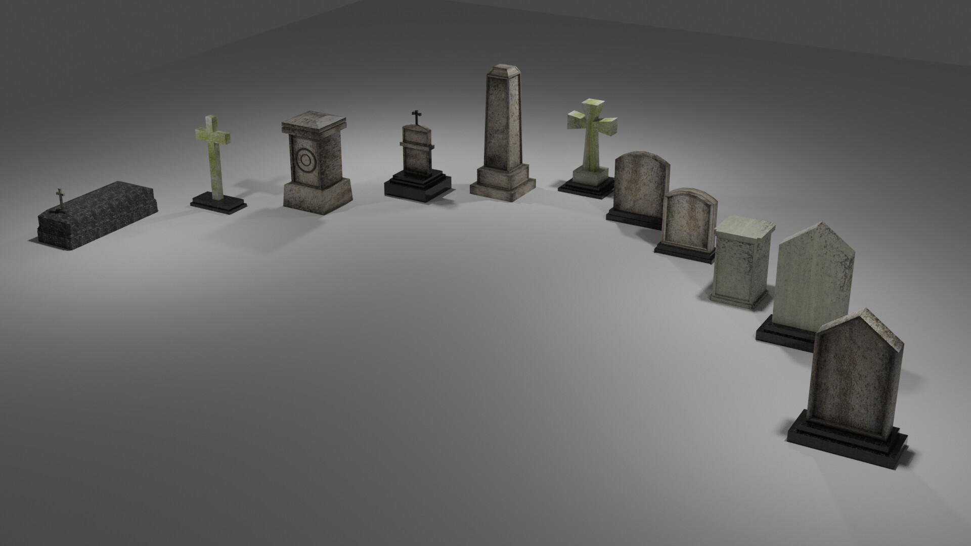 ArtStation - Tombstones