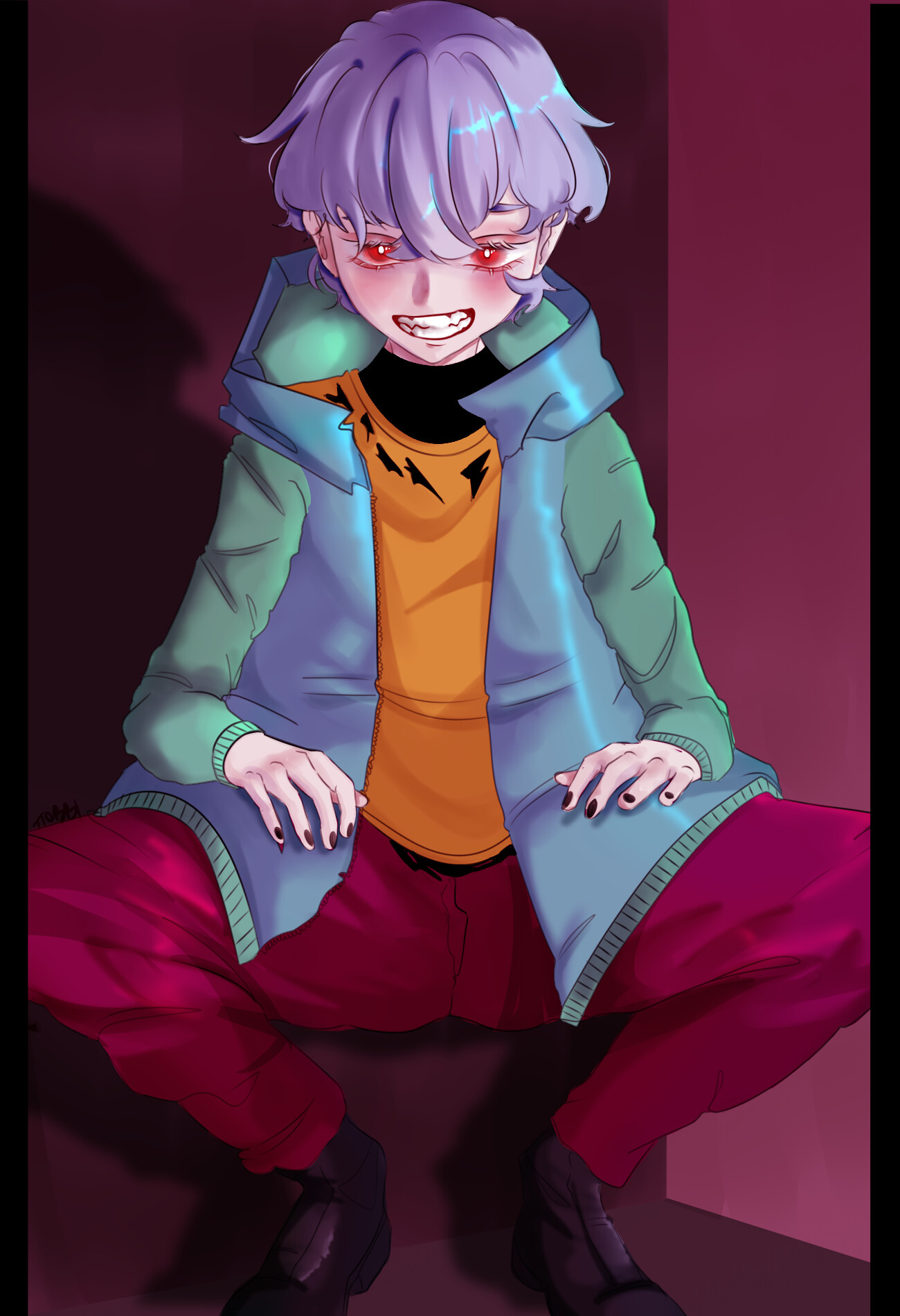 ArtStation - The boy from Techno City