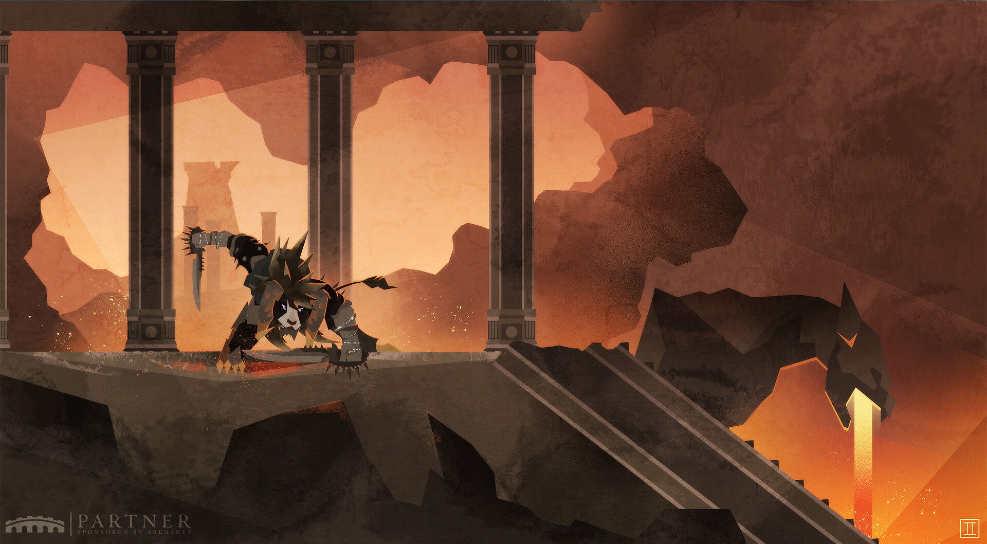 ArtStation - Commission - Fire Keep