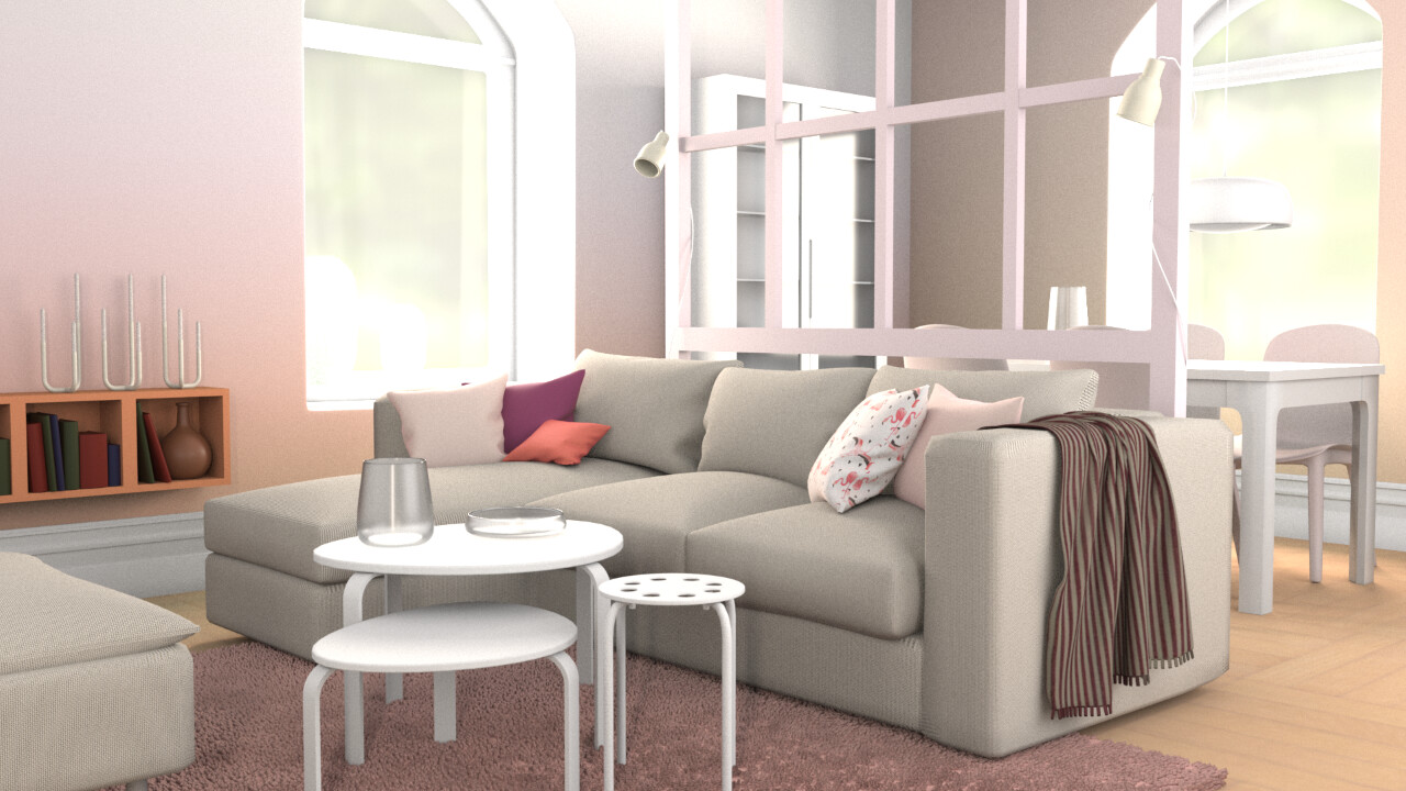 ArtStation - IKEA room 3D Model