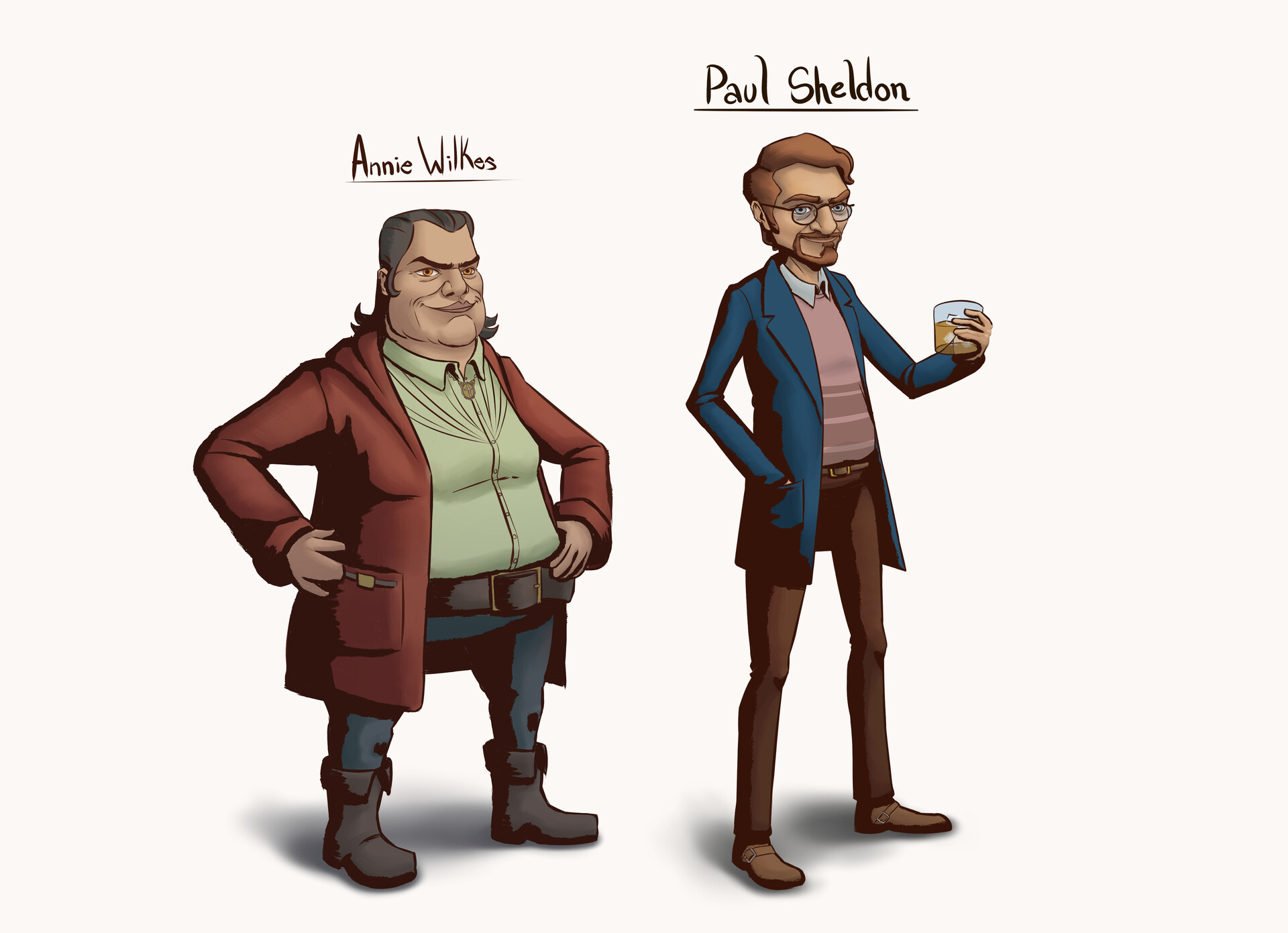 Gaby González - Misery - character and world design