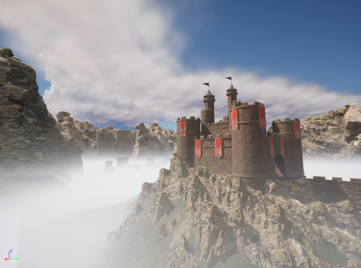 ArtStation - Unreal Engine Castle
