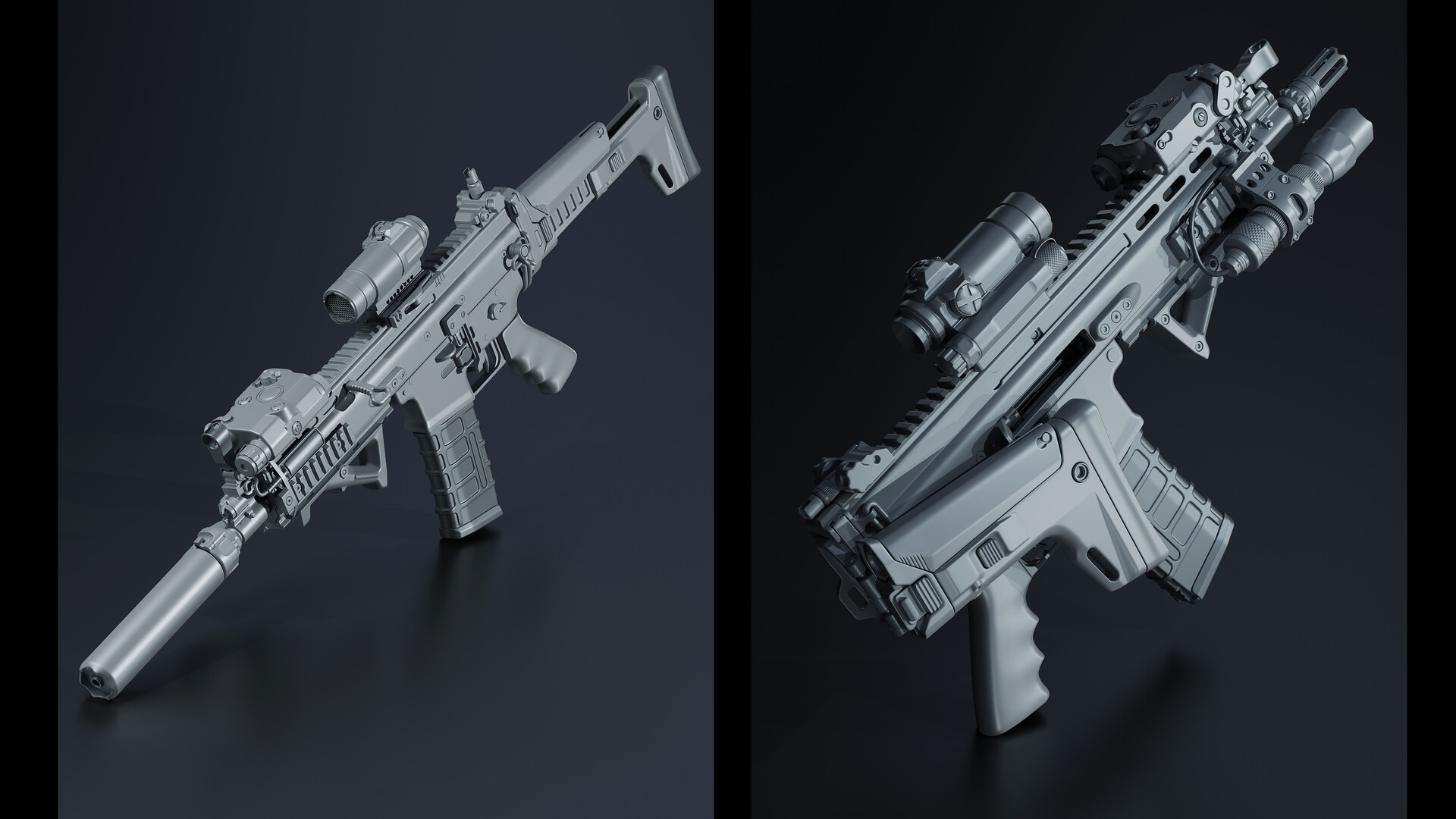 Nahum Alonso - FN SCAR 16 / HIGH-POLY