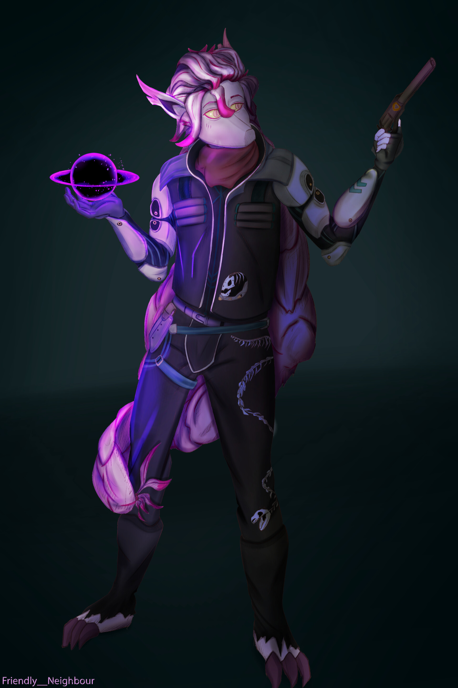 ArtStation - Void hunter commission