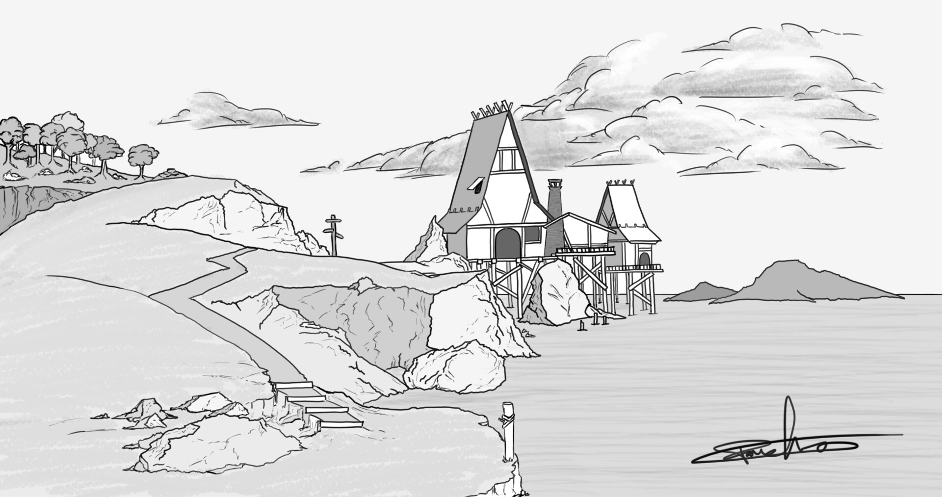 ArtStation - Reference Sketch