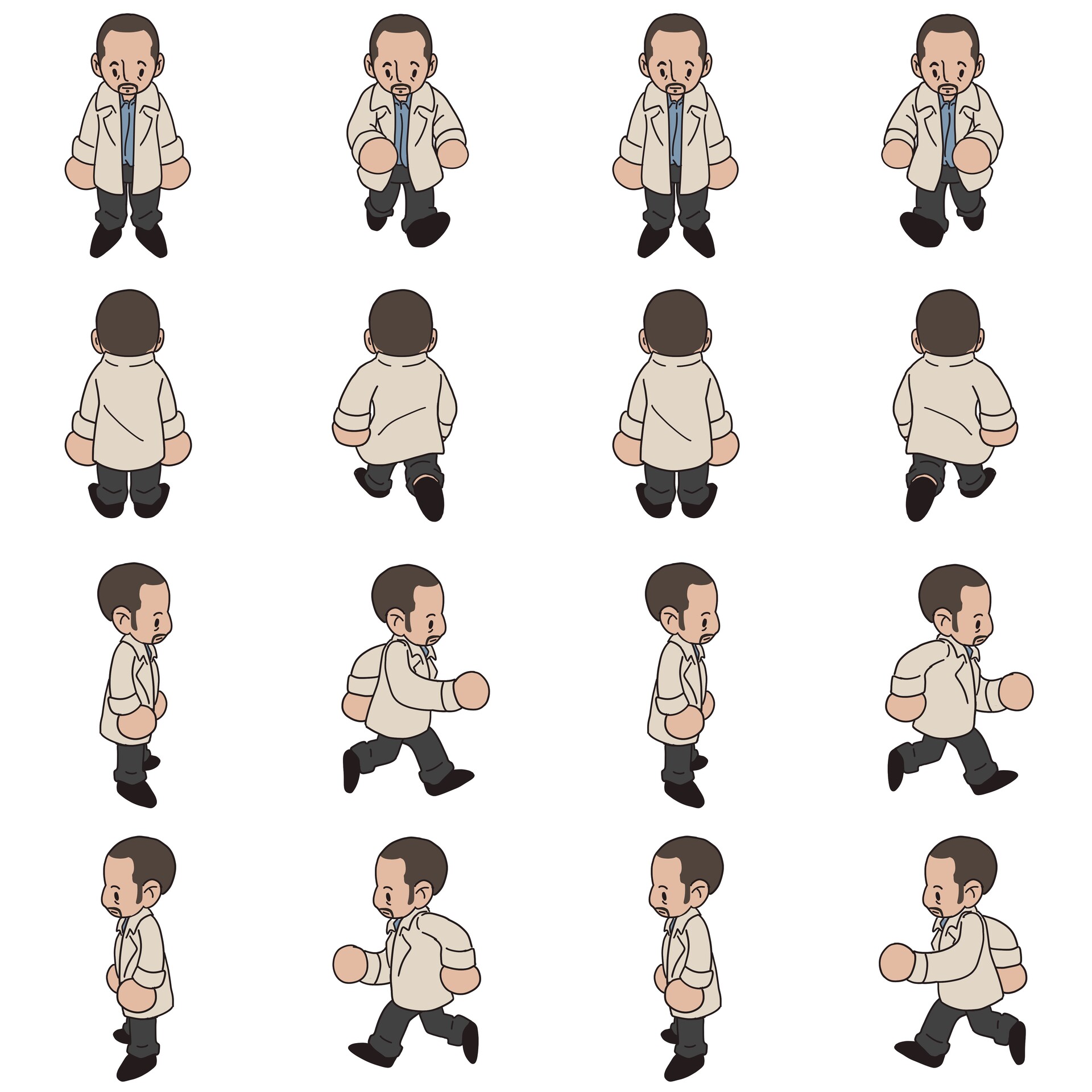 Melina Klurfan — “Klursy” - Artwork for a Bomberman-like game