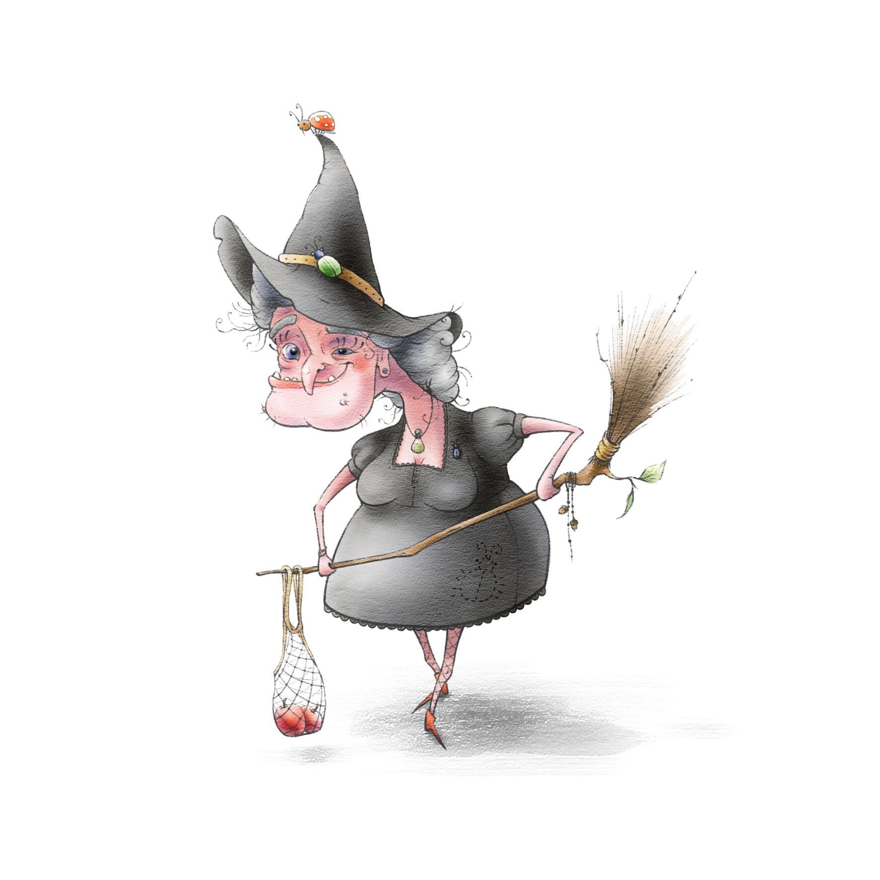 ArtStation - Witches can be kind...sometimes.