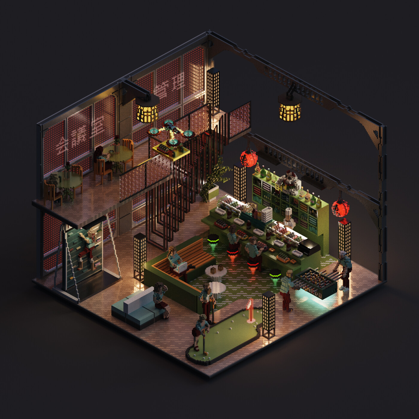 ArtStation - Office Lobby