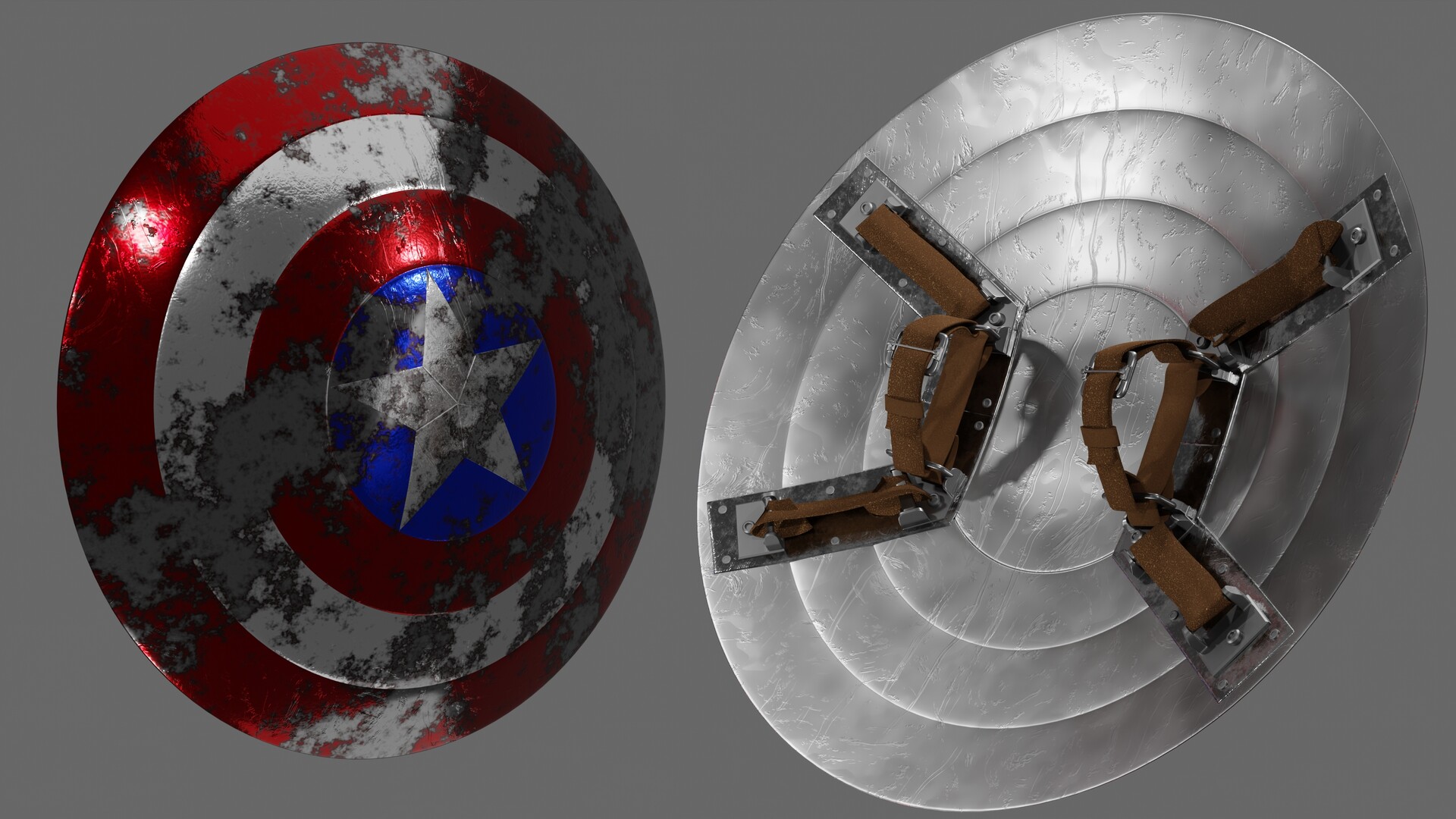 ArtStation - Captain America's Shield