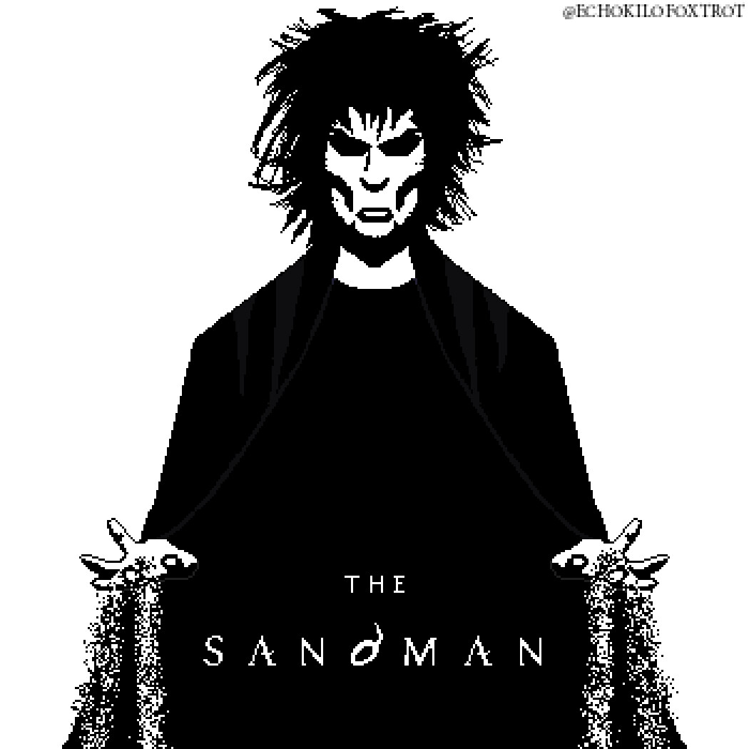 ArtStation - Pixel Artwork - The Sandman