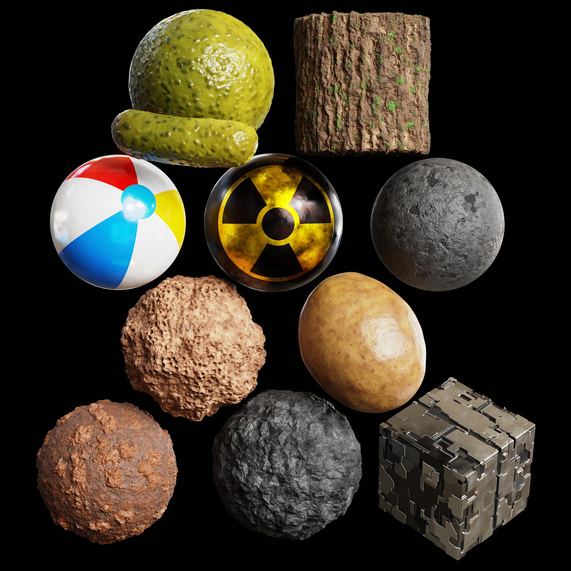 Ryan King - Blender Procedural Material Pack #9