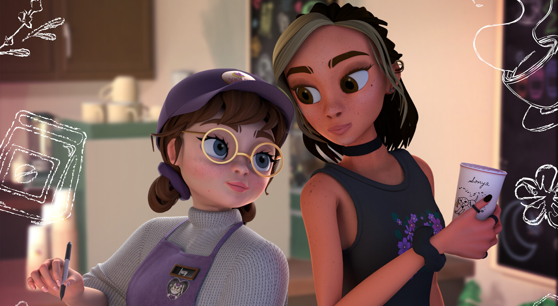 ArtStation - Lavender Latte/ Animated Short