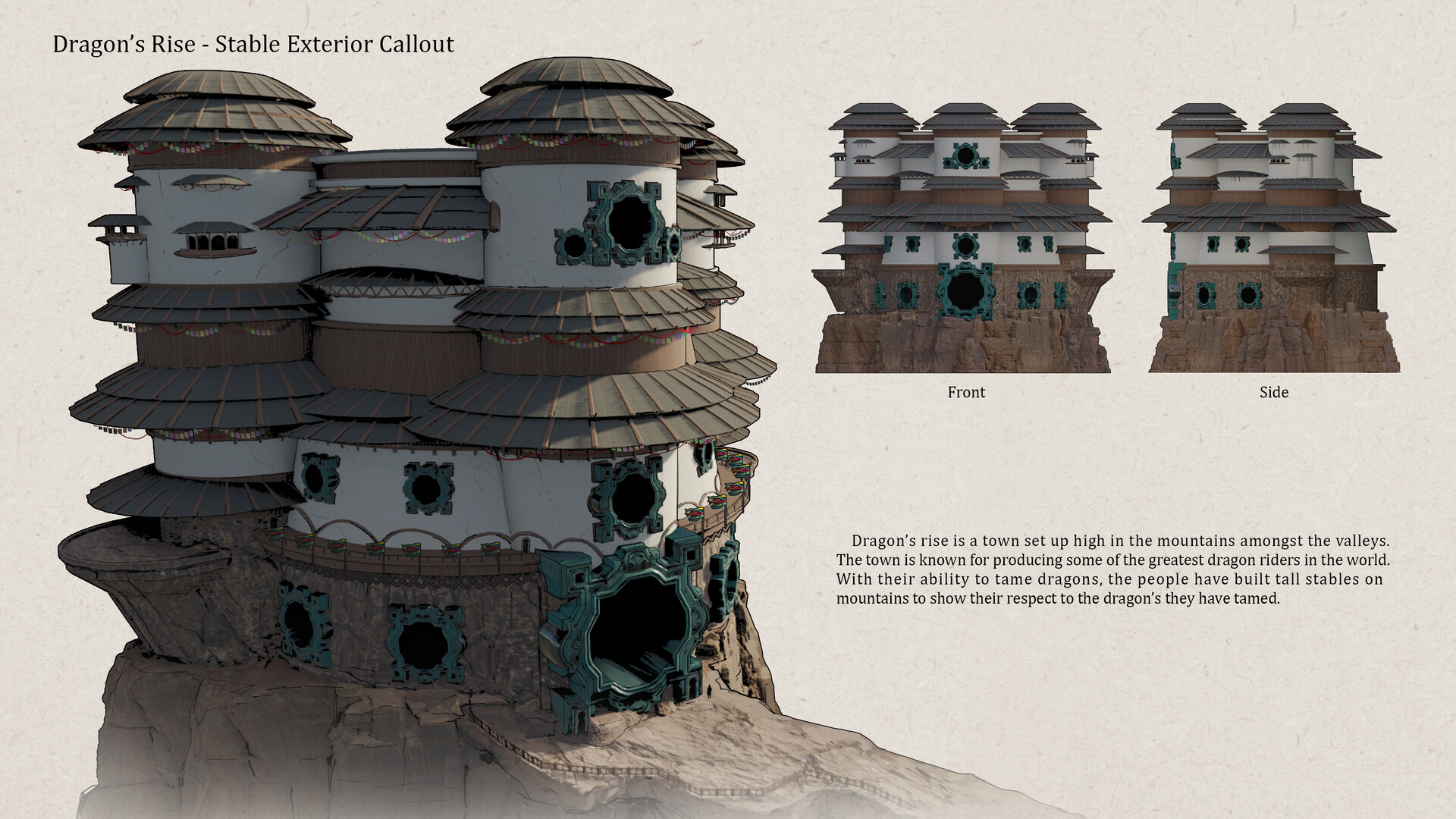 Joshua Chia - Dragon's Rise: The Forgotten Realms - Environment Design