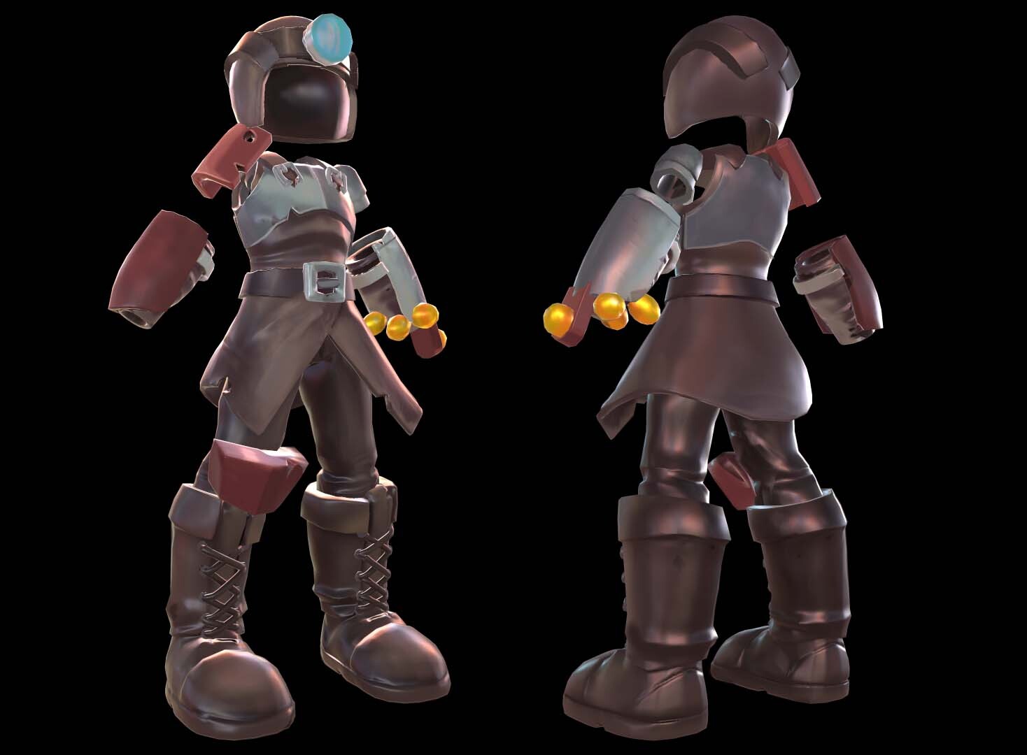 ArtStation - Magma Miner - Shiny Shoe Game Studio