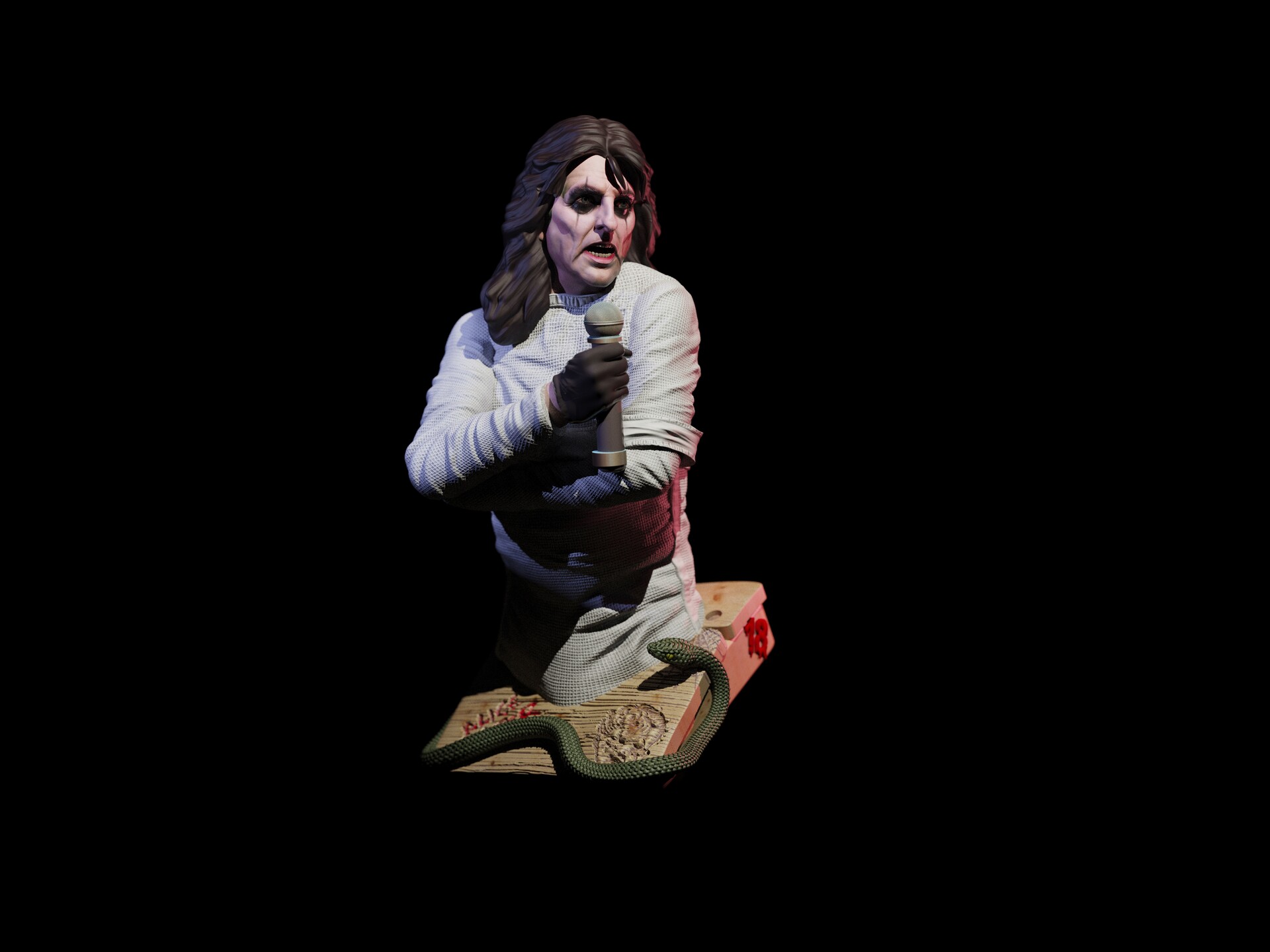ArtStation - Alice Cooper Sculpt