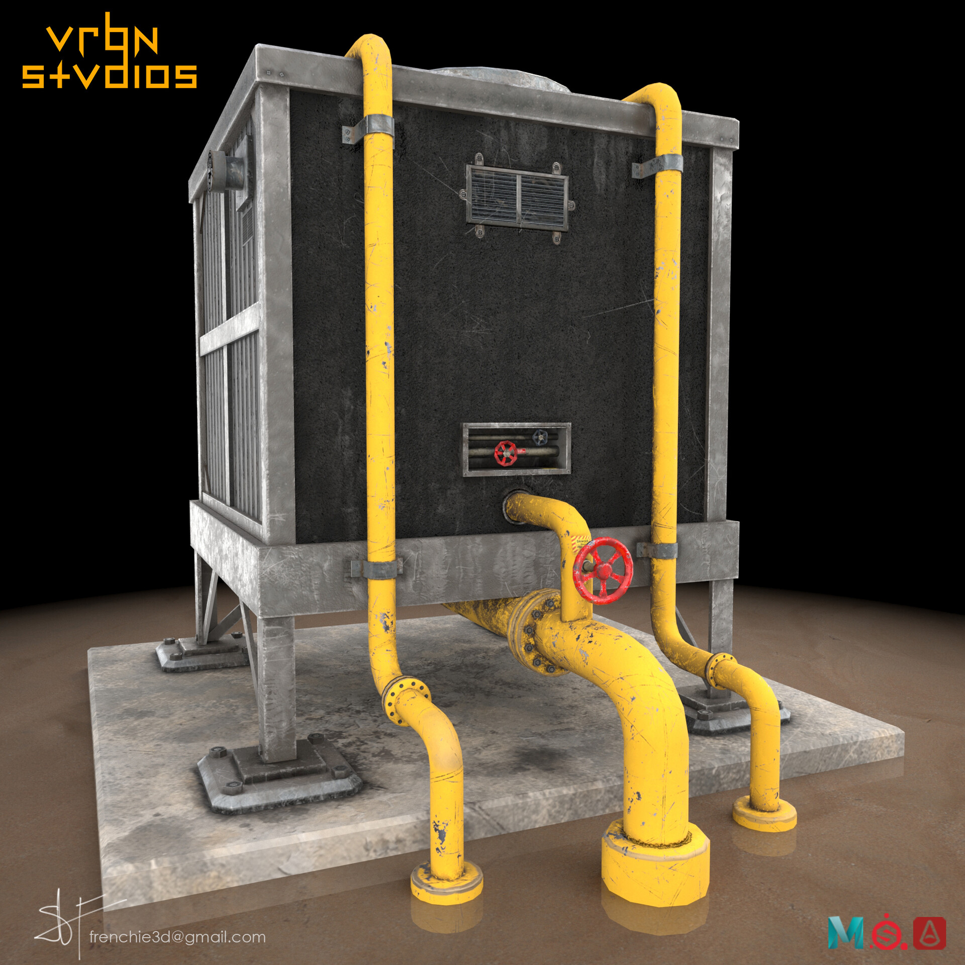 ArtStation - Industrial Pump