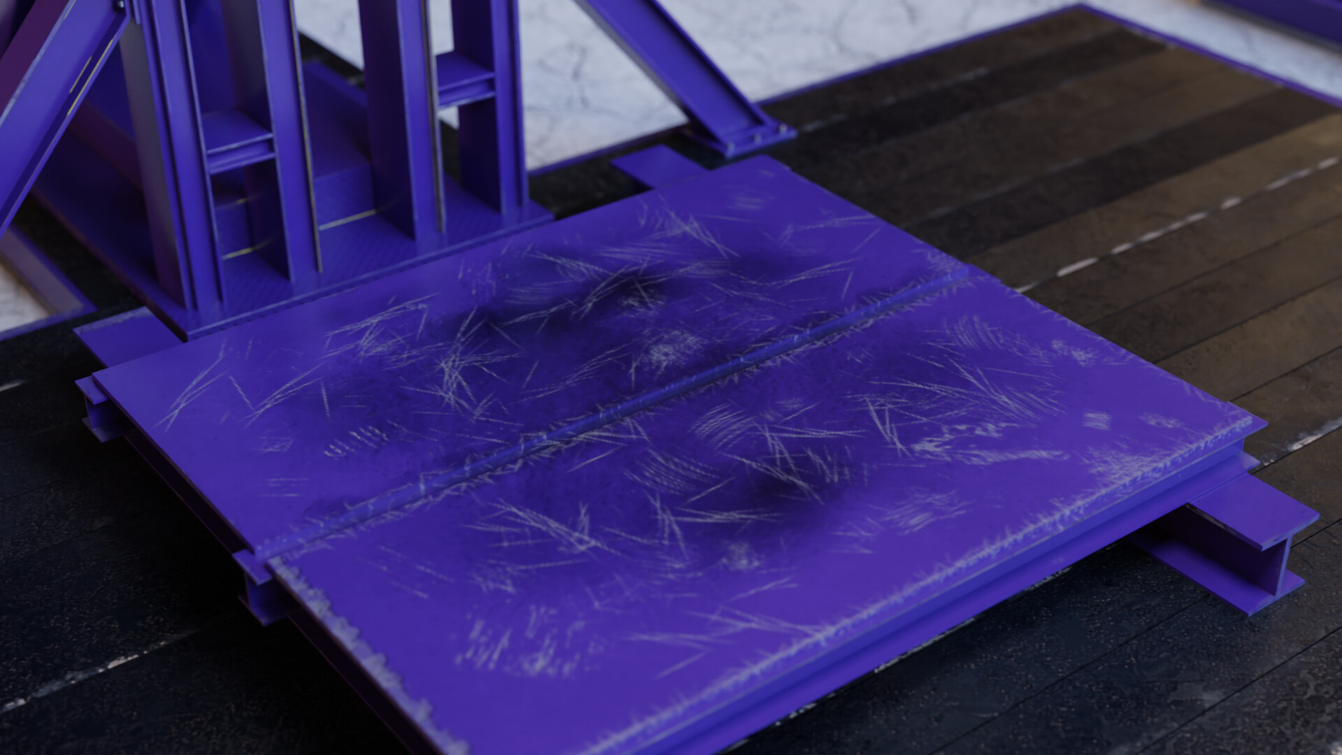 ArtStation - 3d Car Crusher Modelling and Texturing