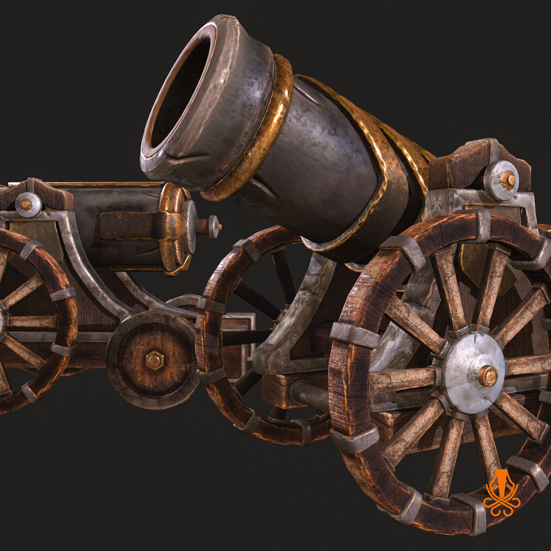 ArtStation - Pirate Cannon