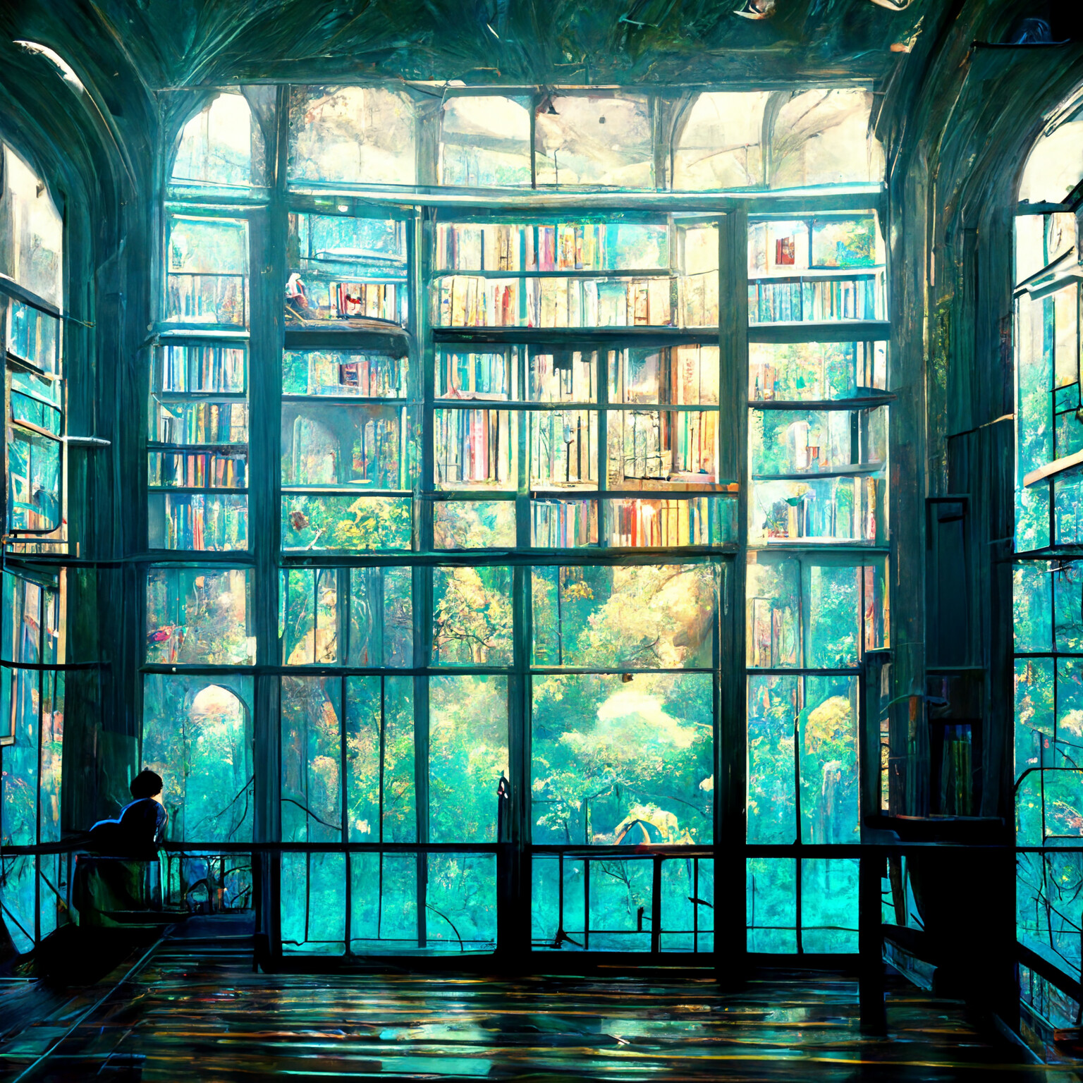 ArtStation - Are we still in the library