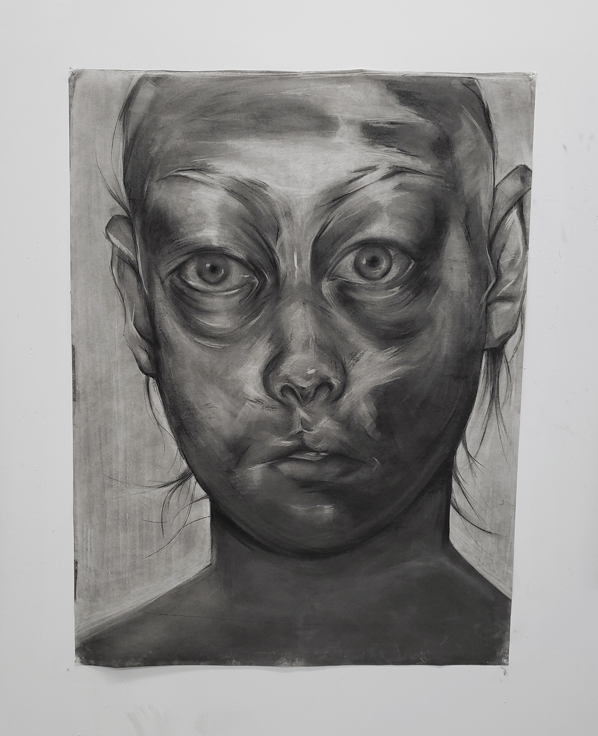 ArtStation - Redraw of Jenny Saville's "Figure"