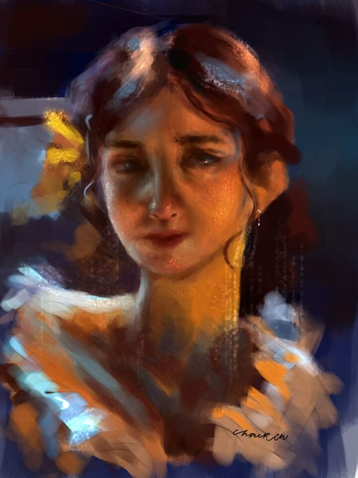 ArtStation - Brushwork practice, 2022