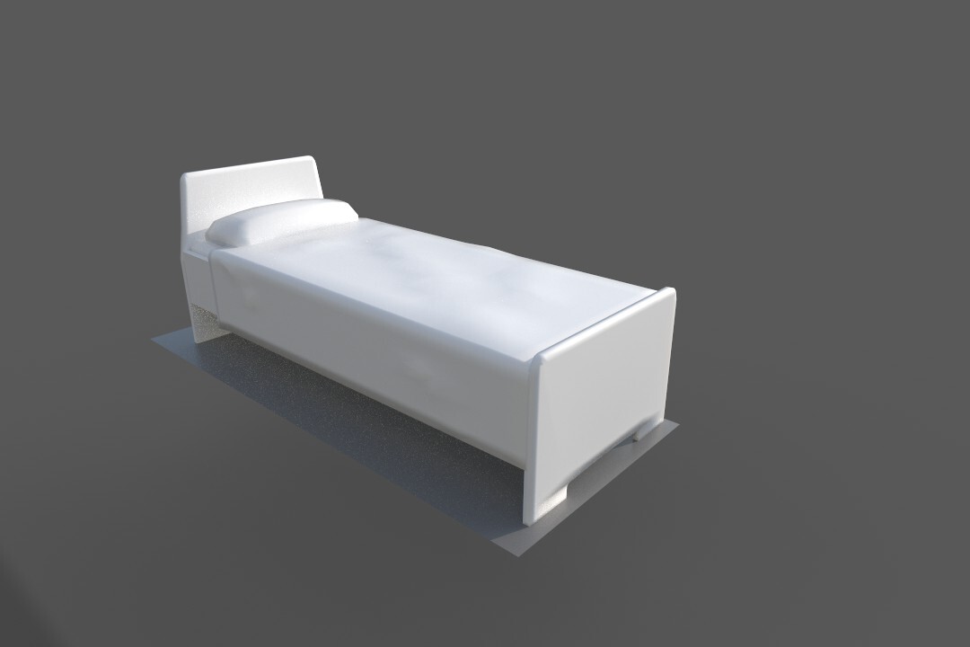 ArtStation - Bed Prop