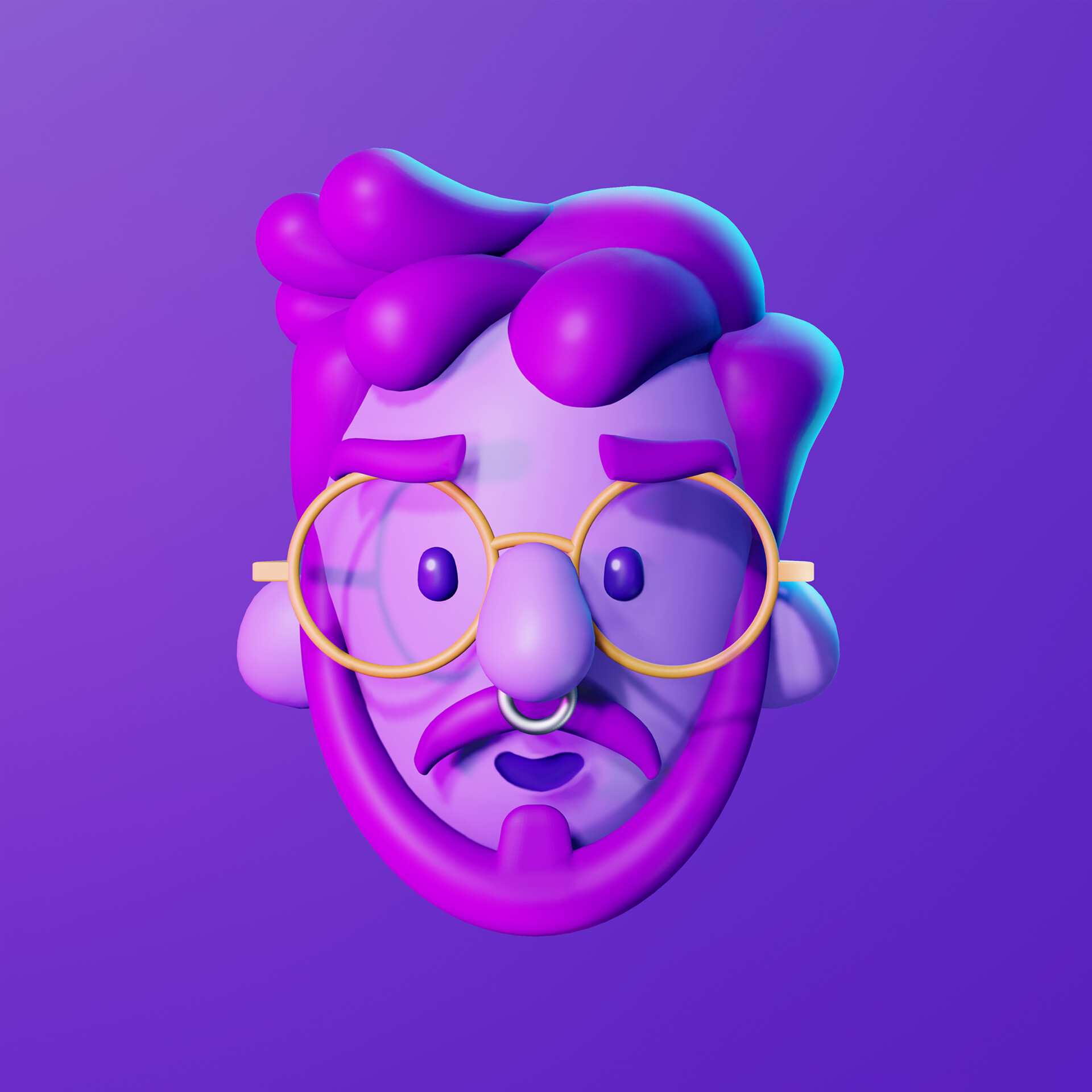 ArtStation - My new 3D avatar.