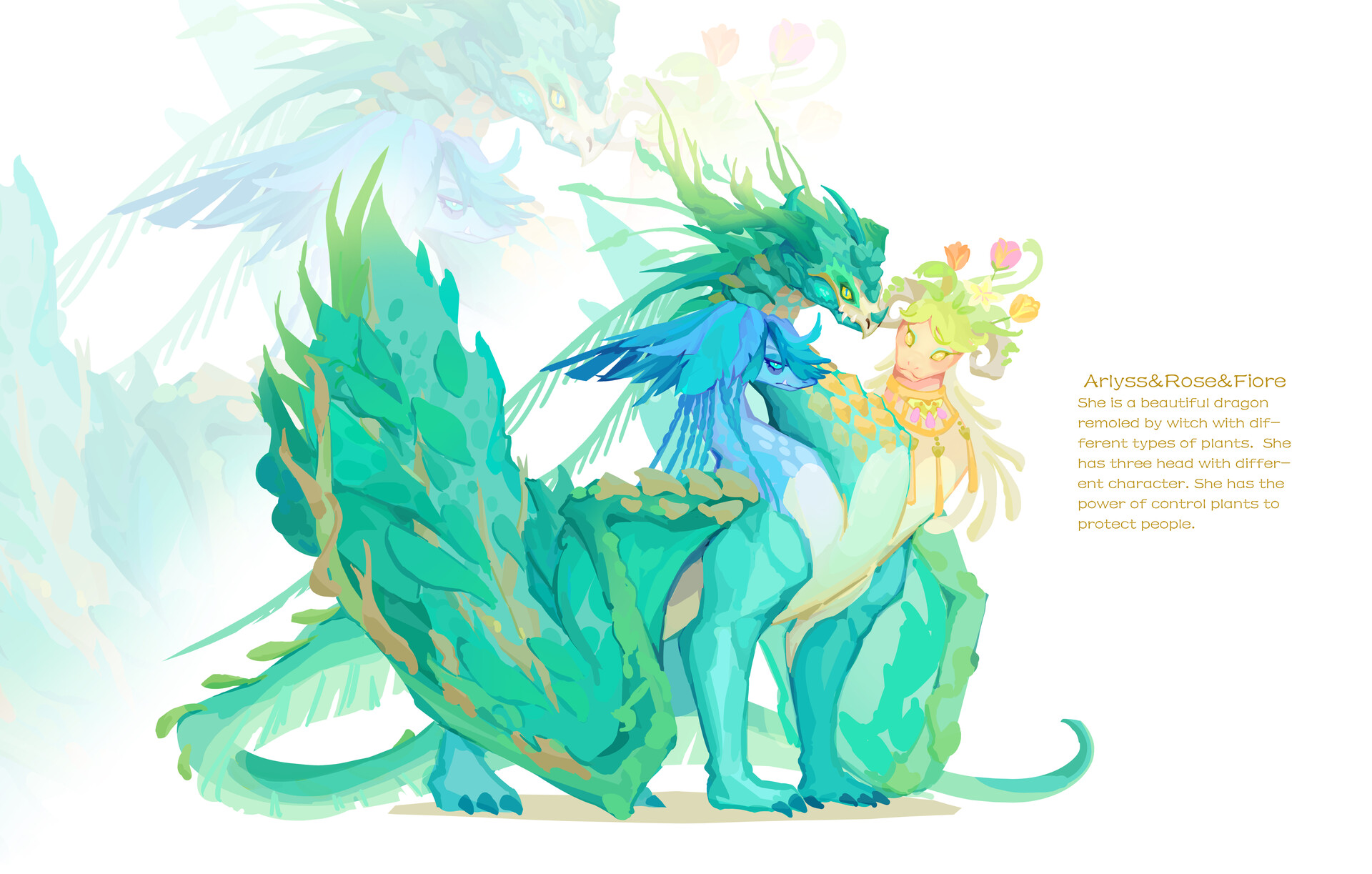 ArtStation - Arlyss&Rose&Fiore