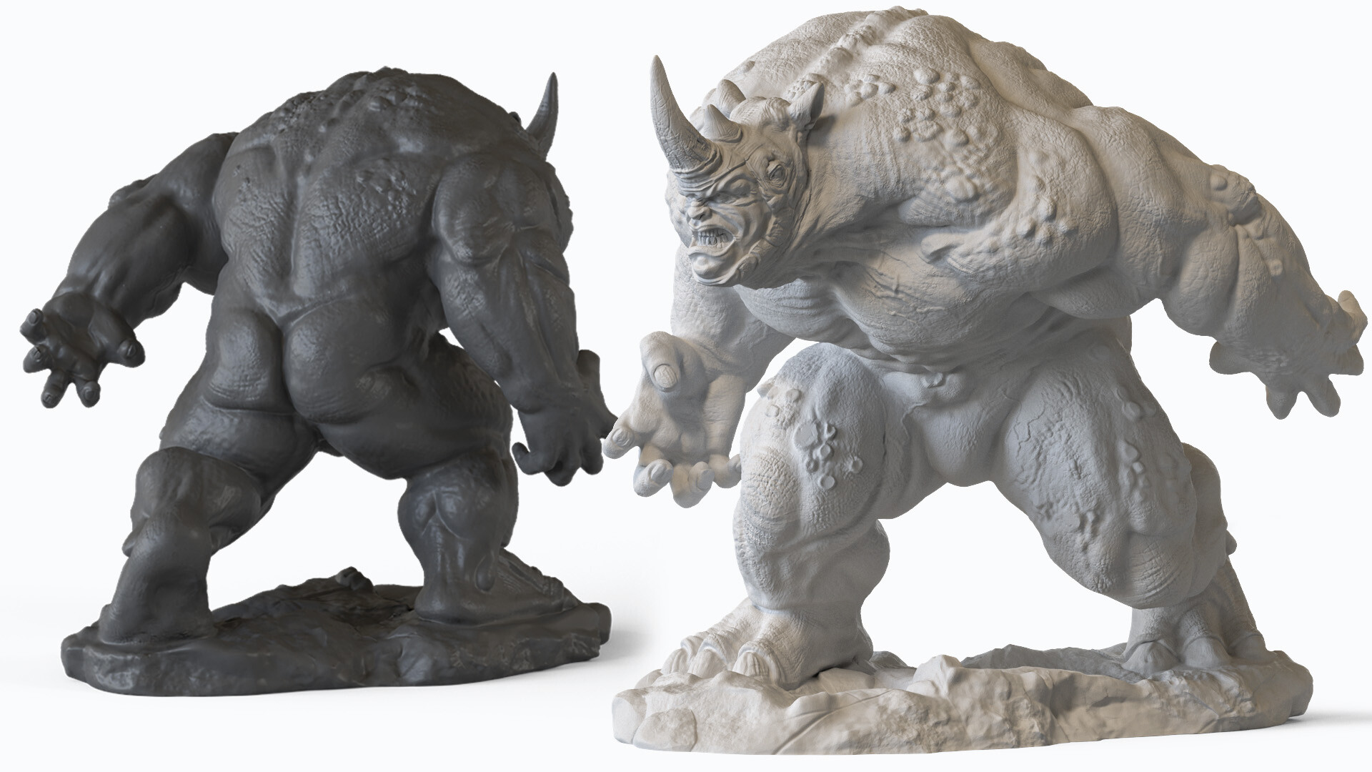 Roman Besarab - Rhino_3dPrint_Model from original toy.