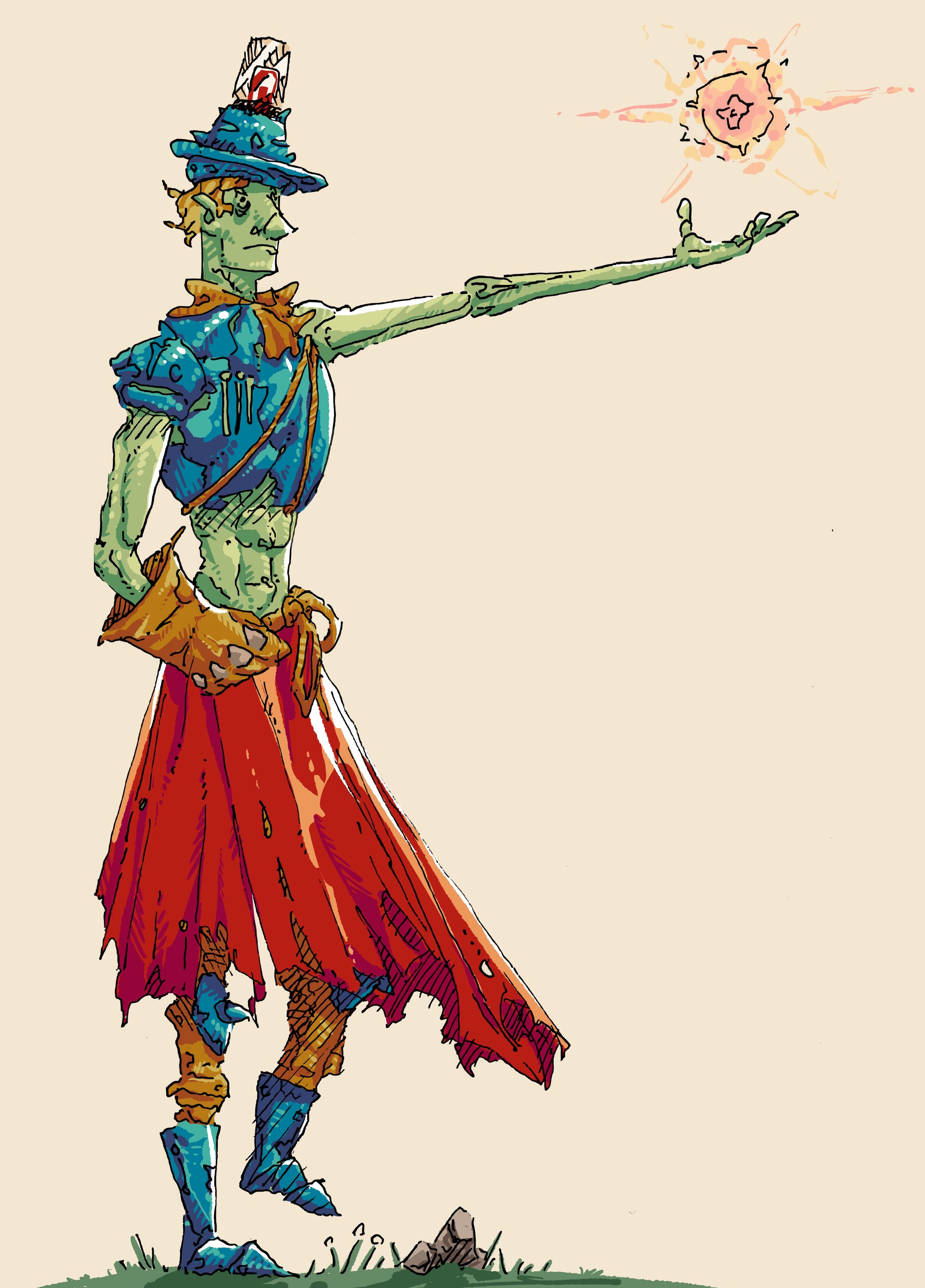 ArtStation - Goblin Police Wizard