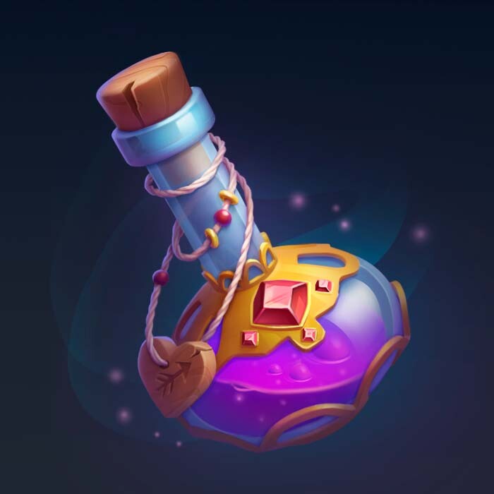 ArtStation - magic bottle