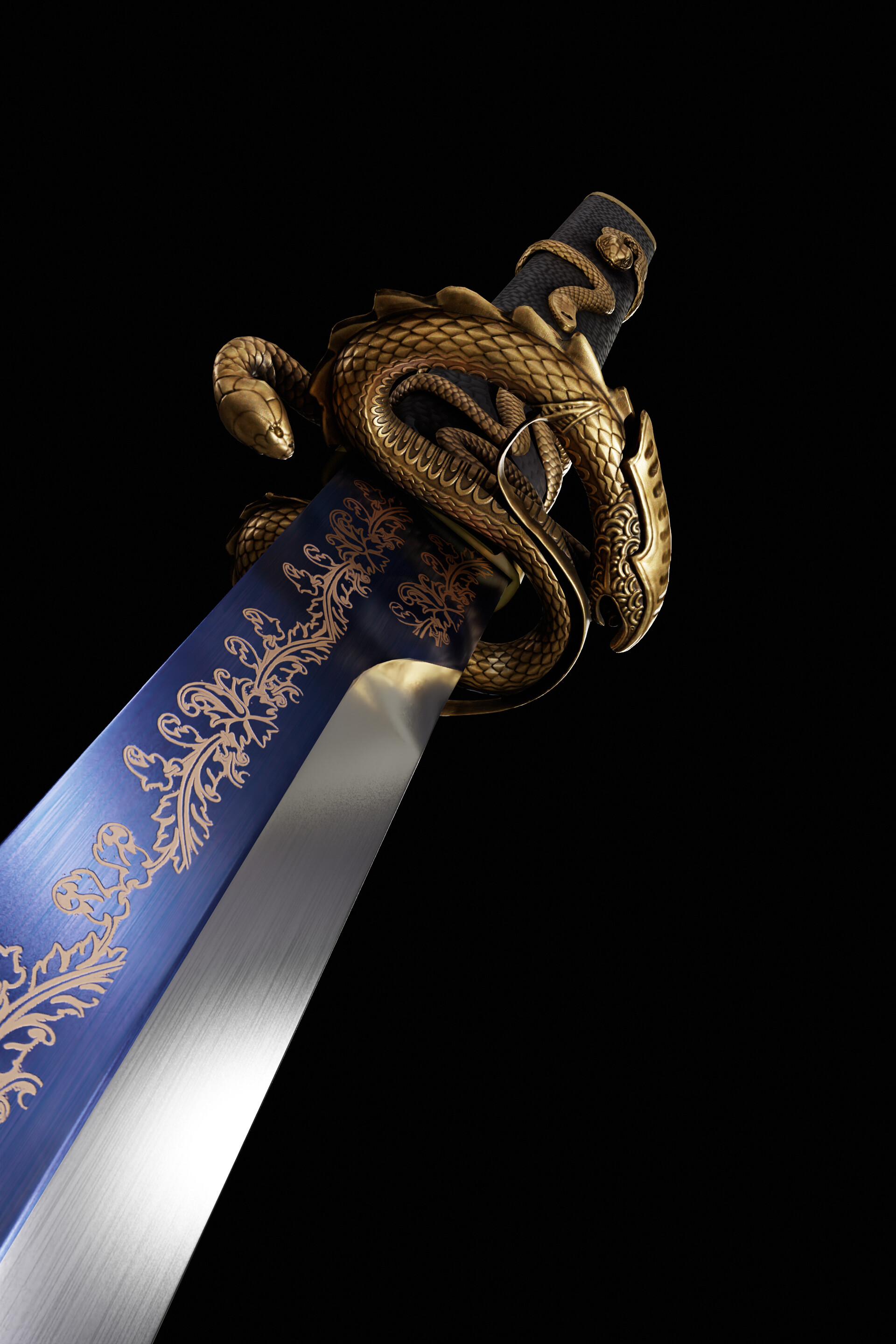ArtStation - Hand forged Katana
