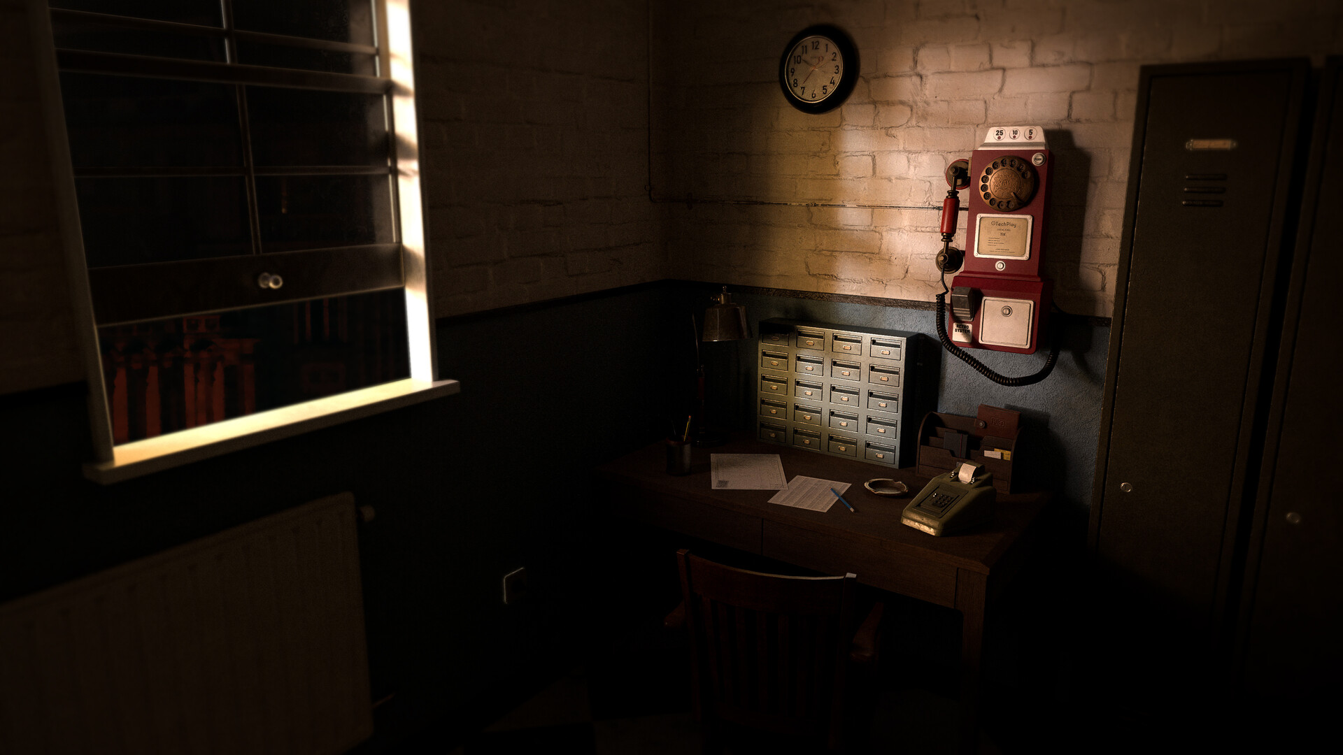 ArtStation - VINTAGE OFFICE