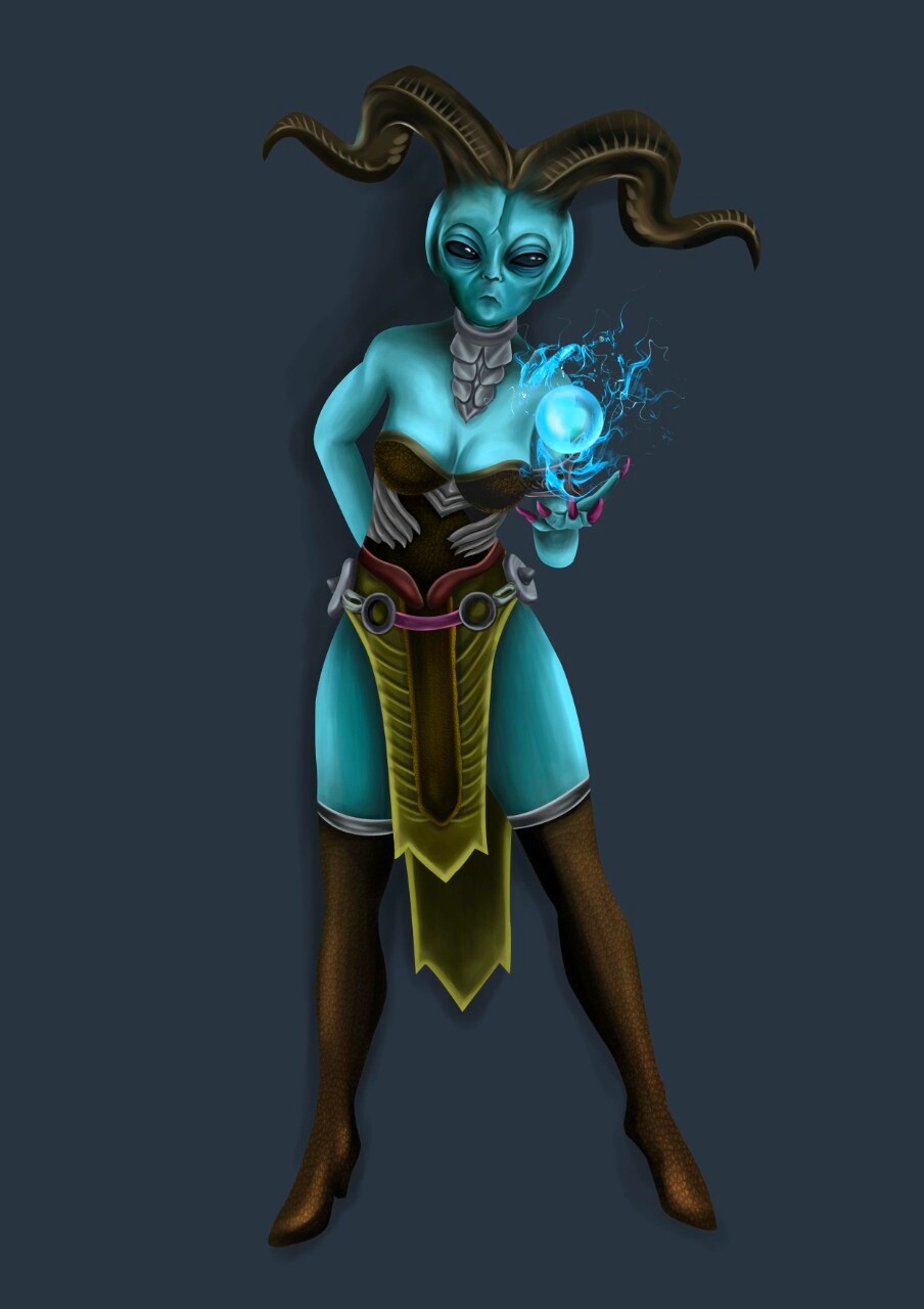 ArtStation - Alien character concept art