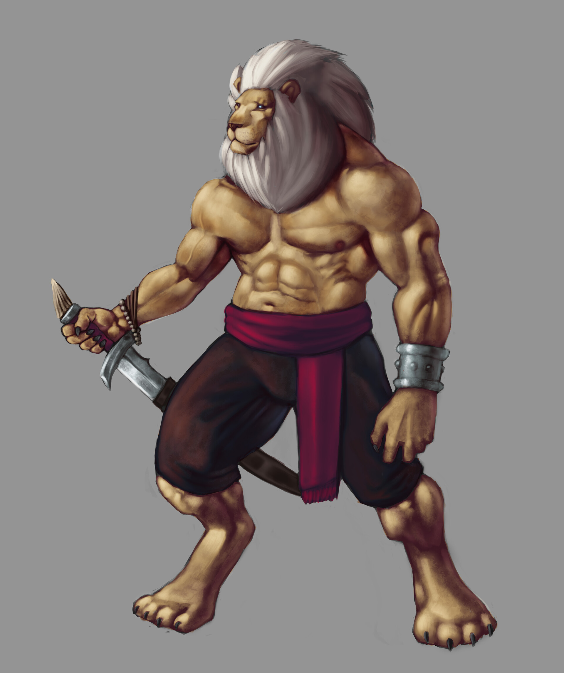 ArtStation - Lion Warrior