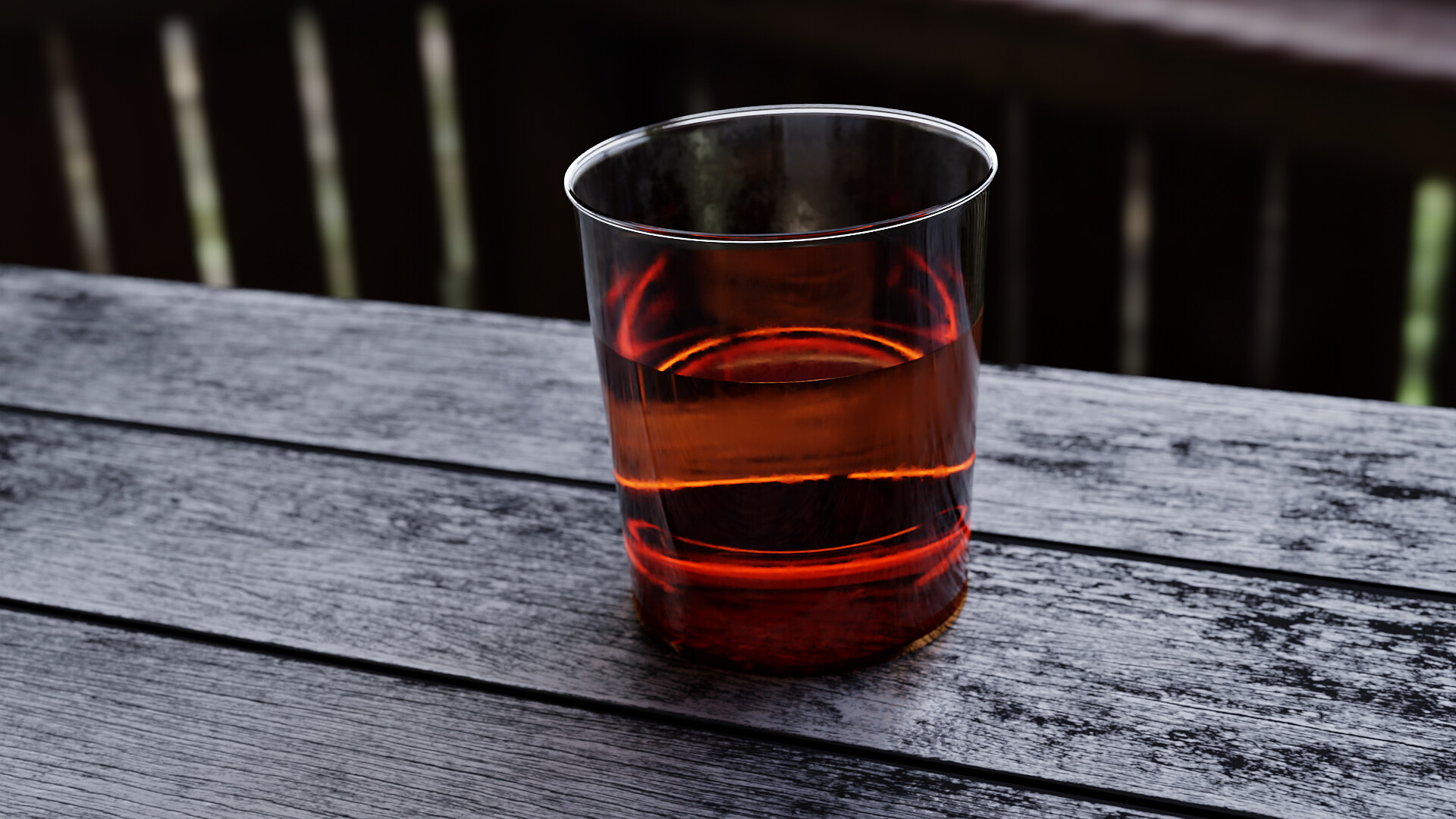 ArtStation - Photorealistic Alcohol in Glass