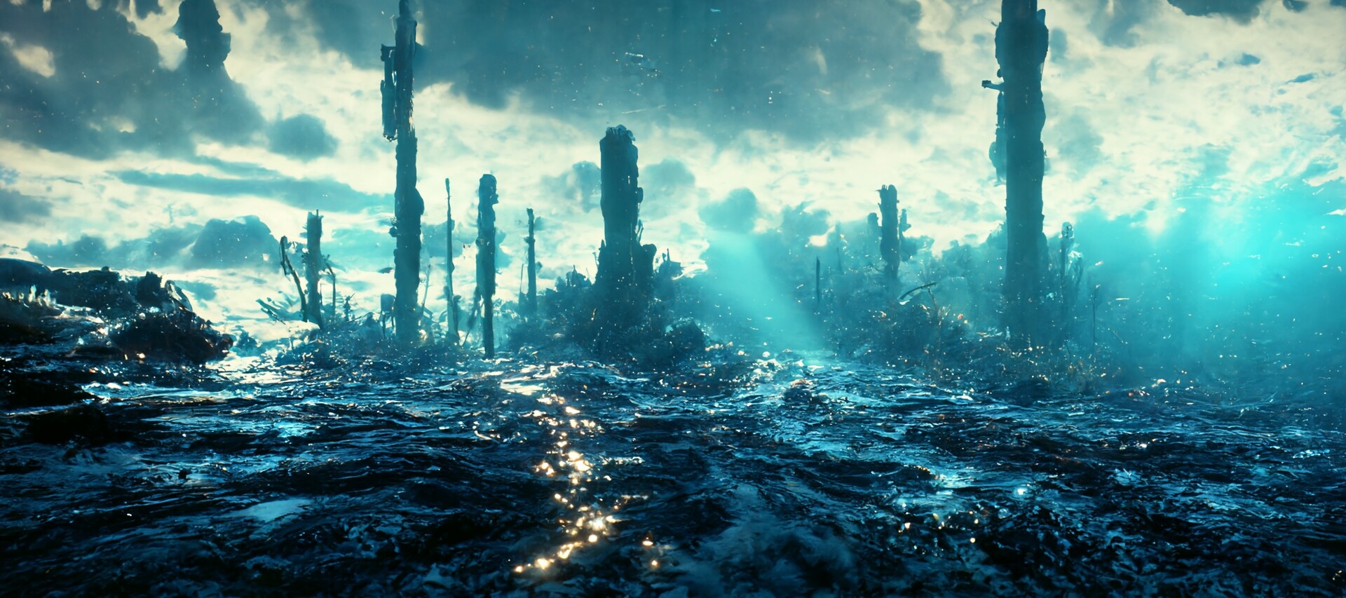 ZC - MidJourney AI Experiment - Planet Uncharted