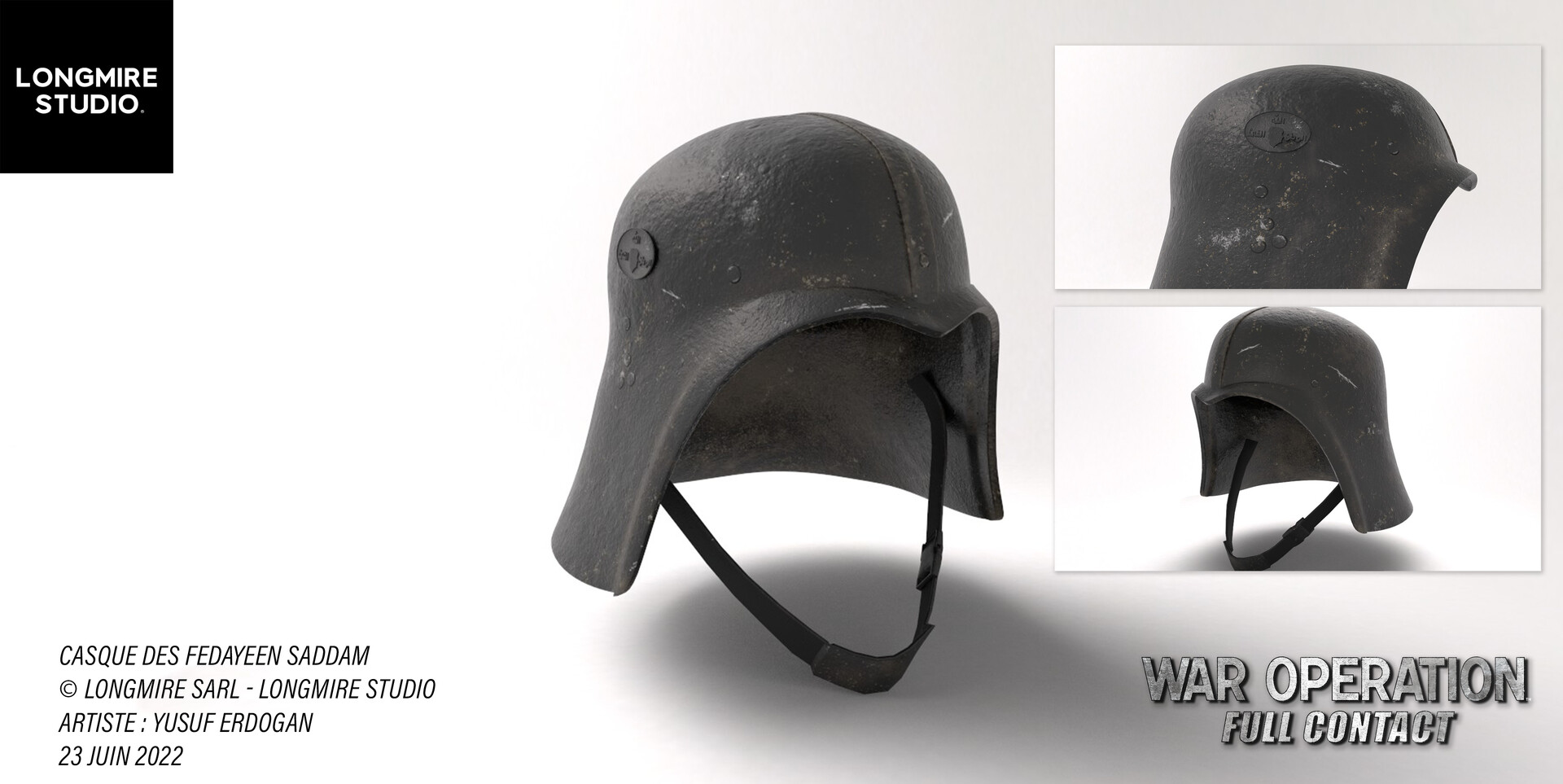 ArtStation - Fedayeen Saddam Helmet