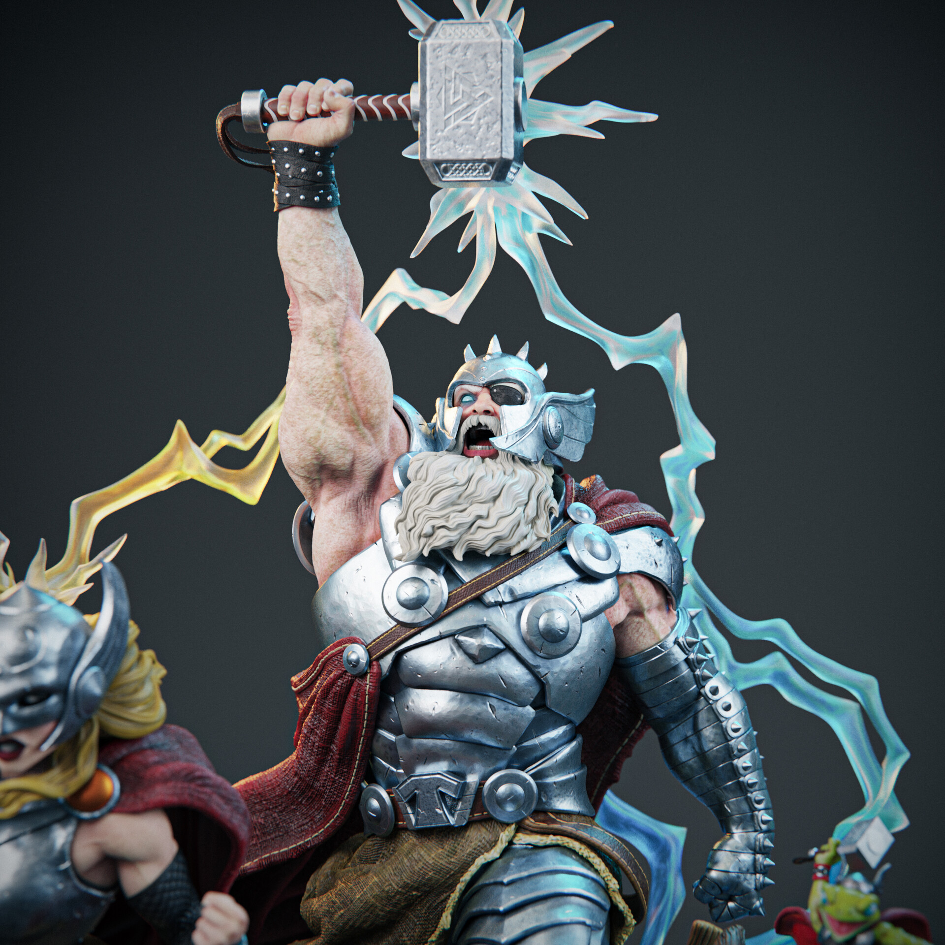 Deyvson William - Thor Diorama Fan Art