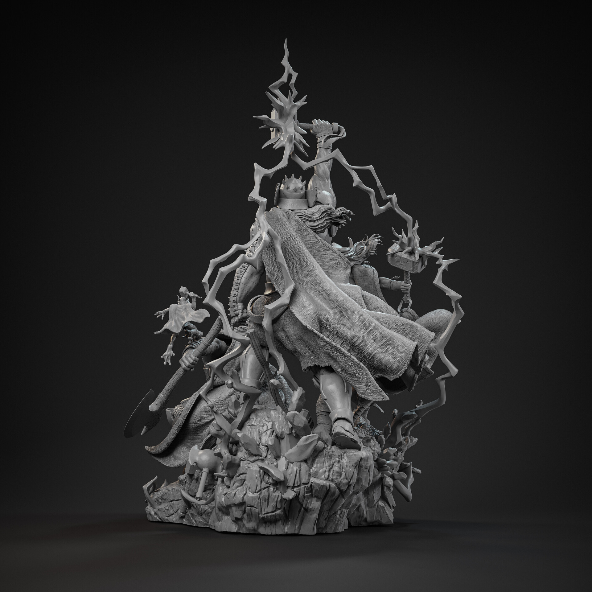 Deyvson William - Thor Diorama Fan Art