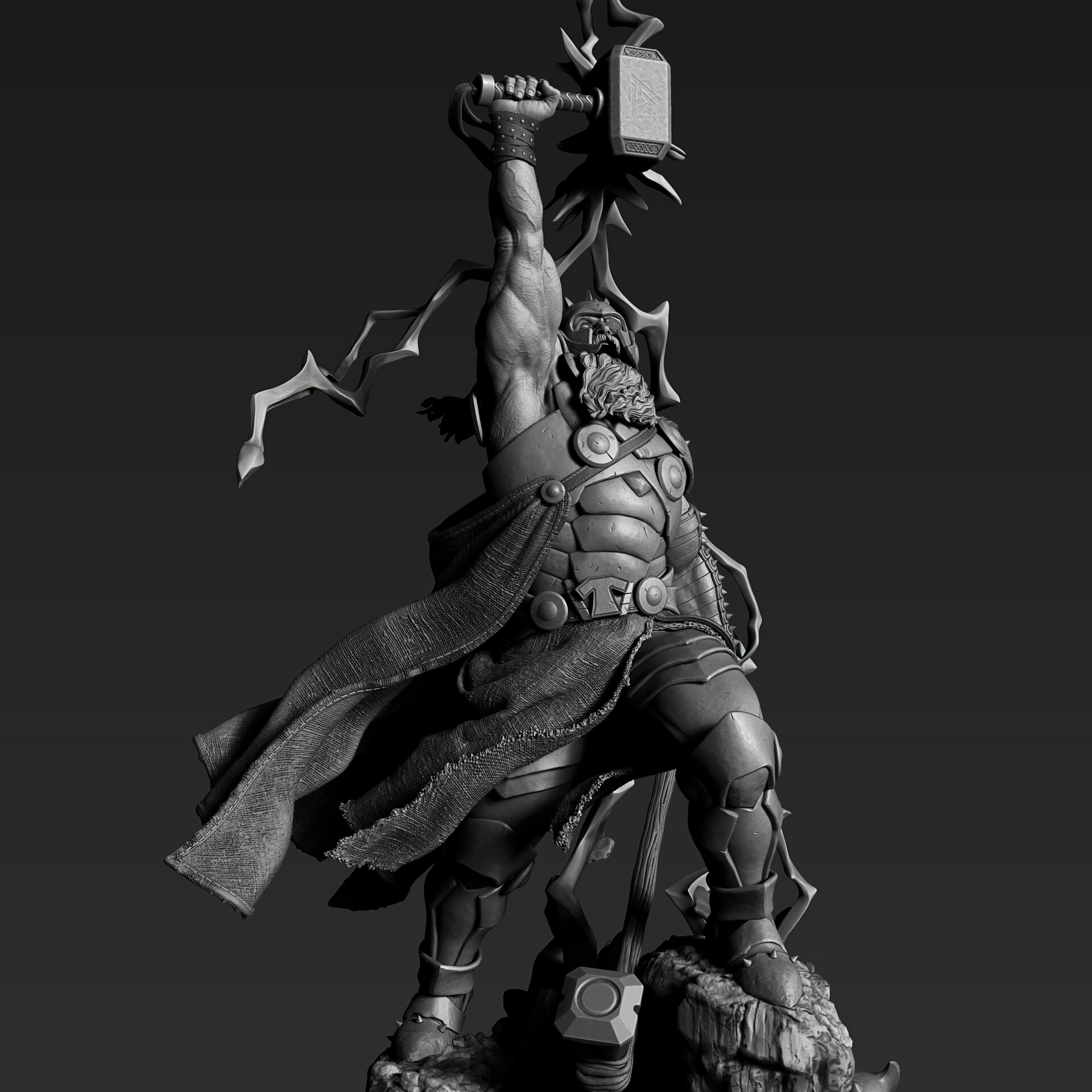 Deyvson William - Thor Diorama Fan Art