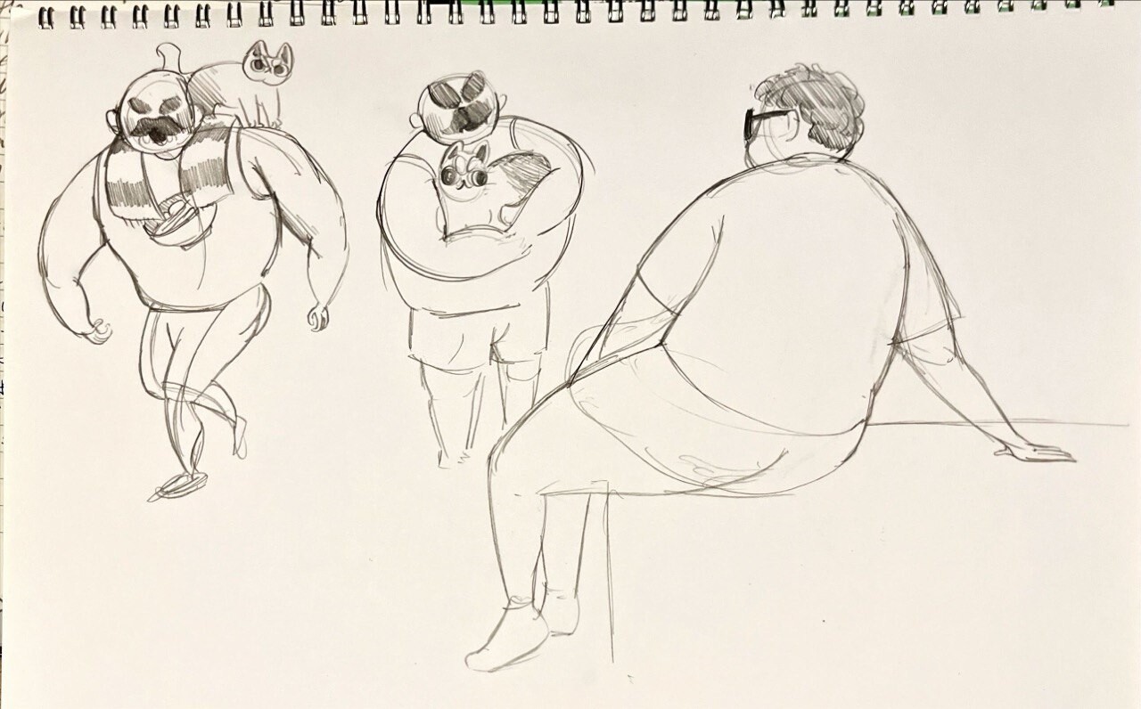 ArtStation - Character Design/Force Drawing