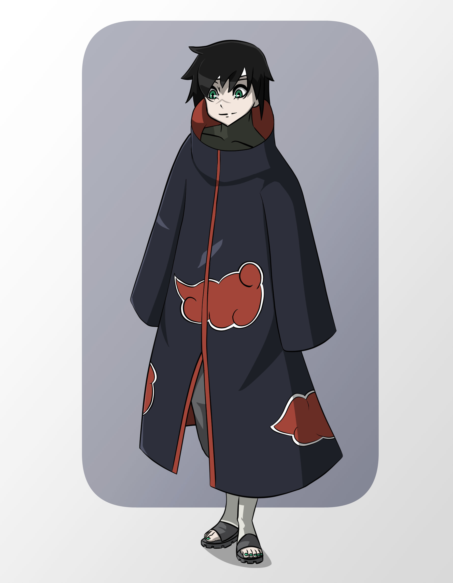 ArtStation - Tomoko in Akatsuki