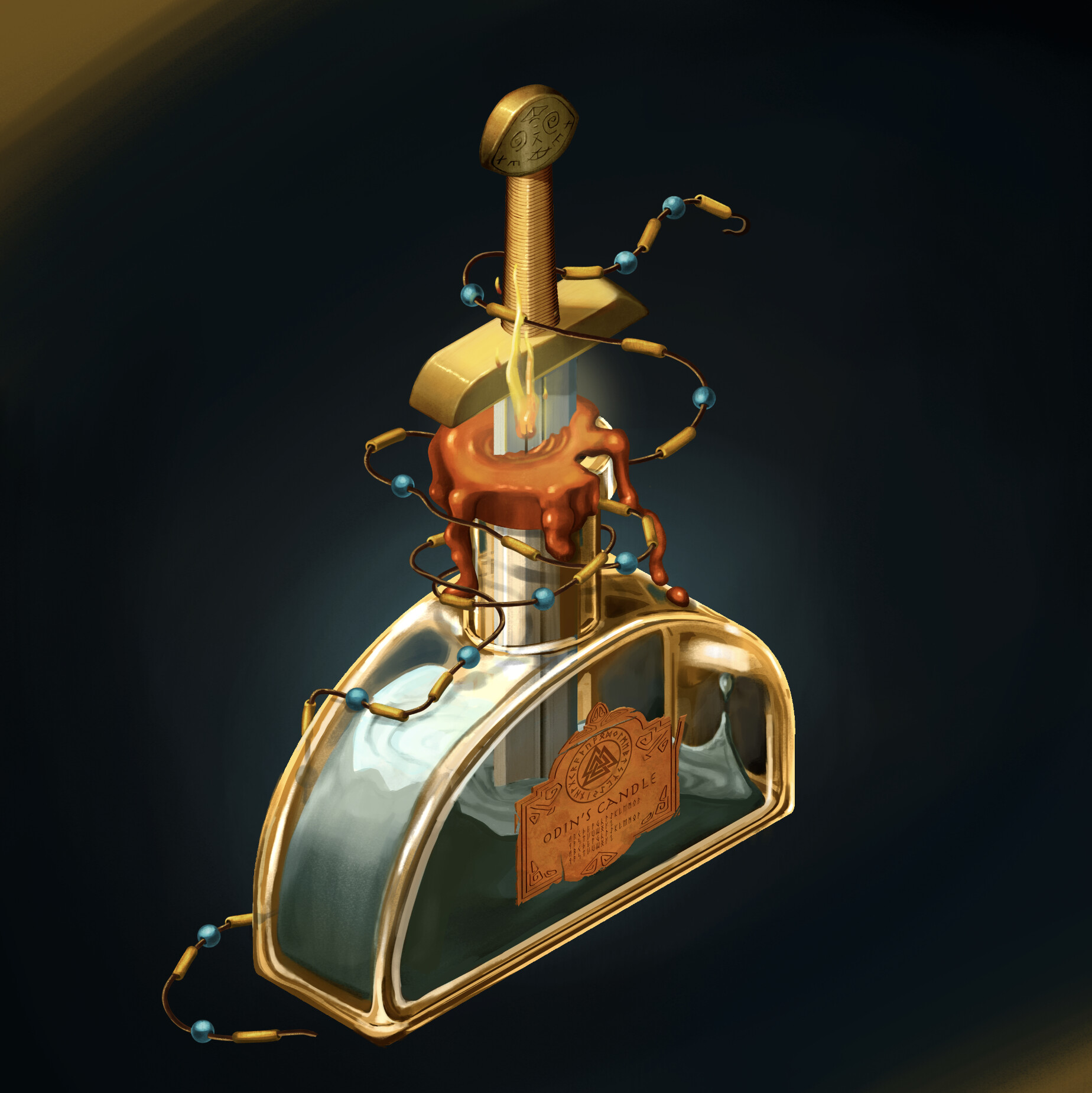 ArtStation - Odin's Candle