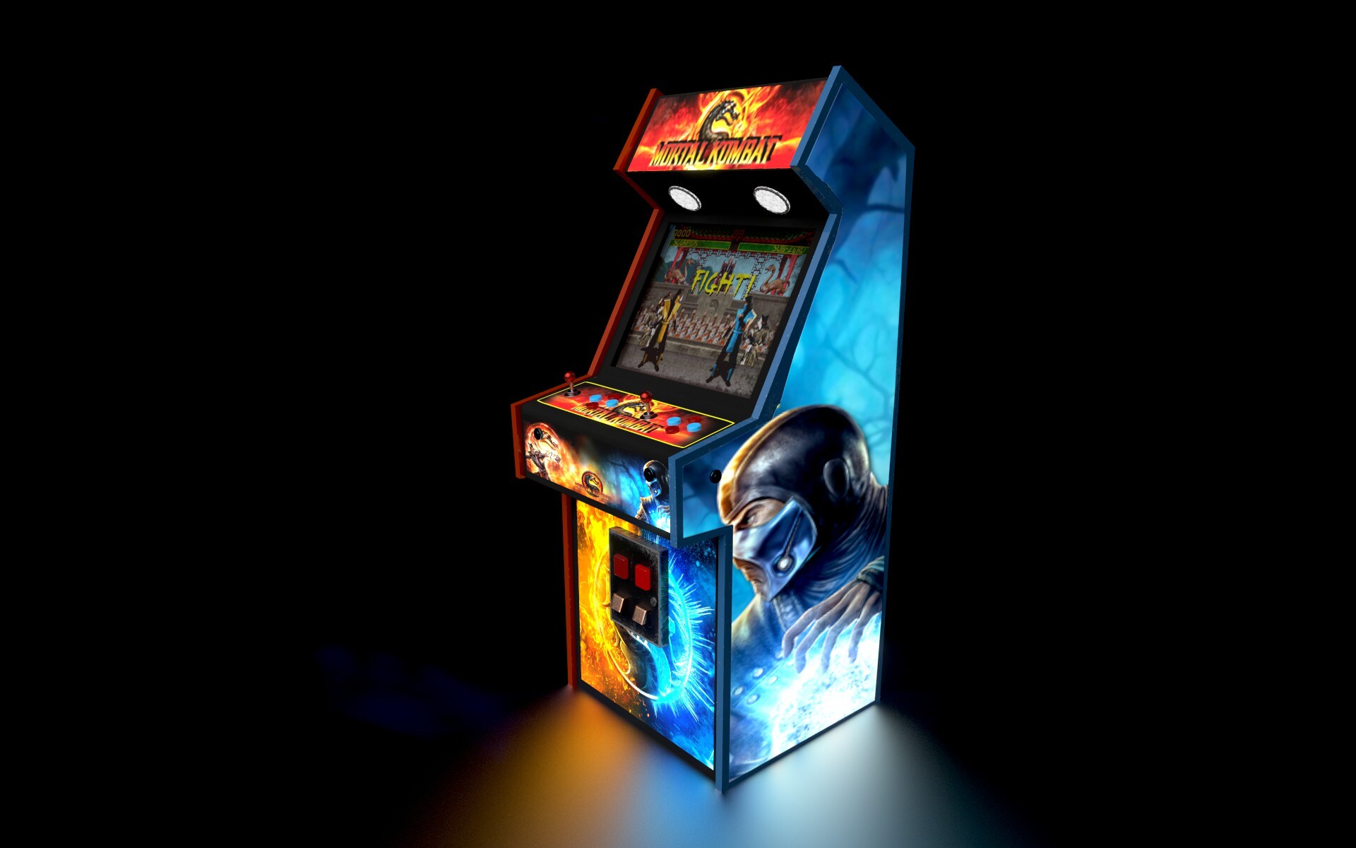 ArtStation - Retro Gaming Arcade