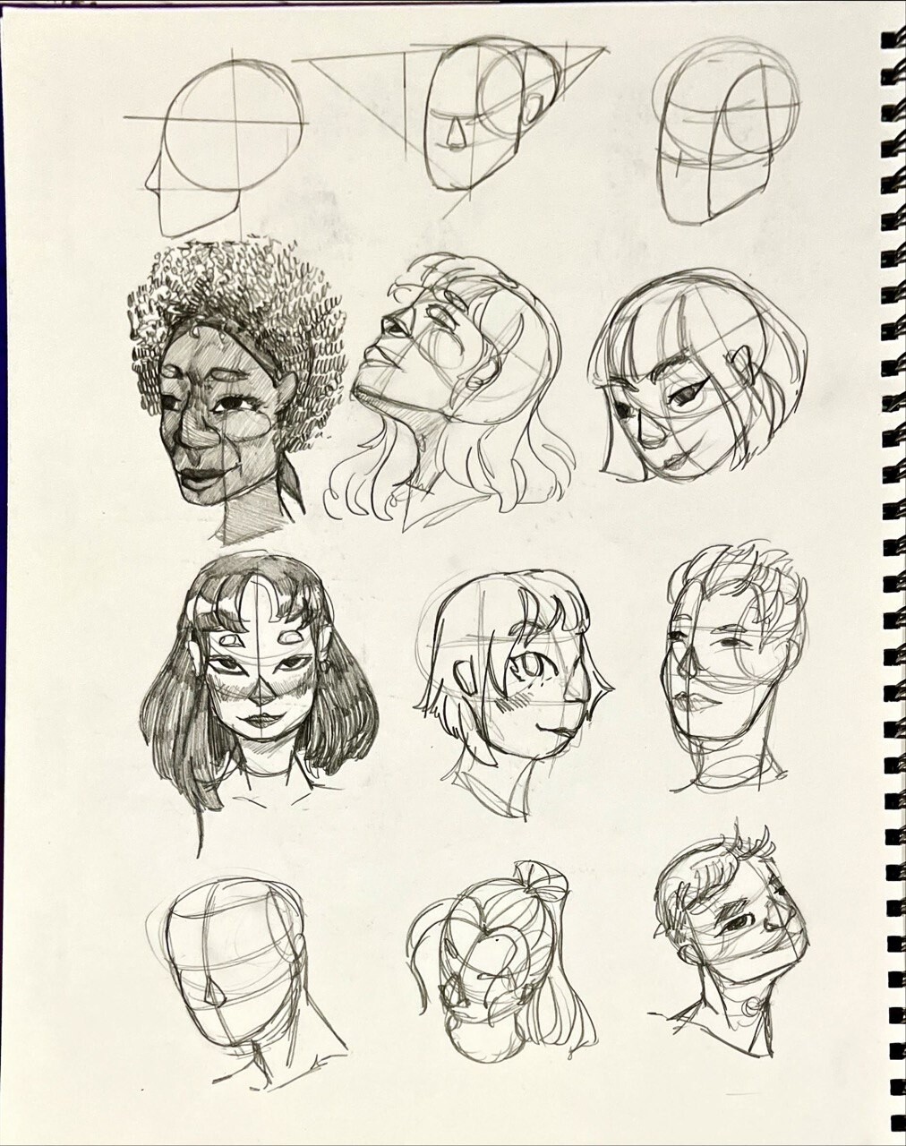 ArtStation - Caricature and facial structure study (2)