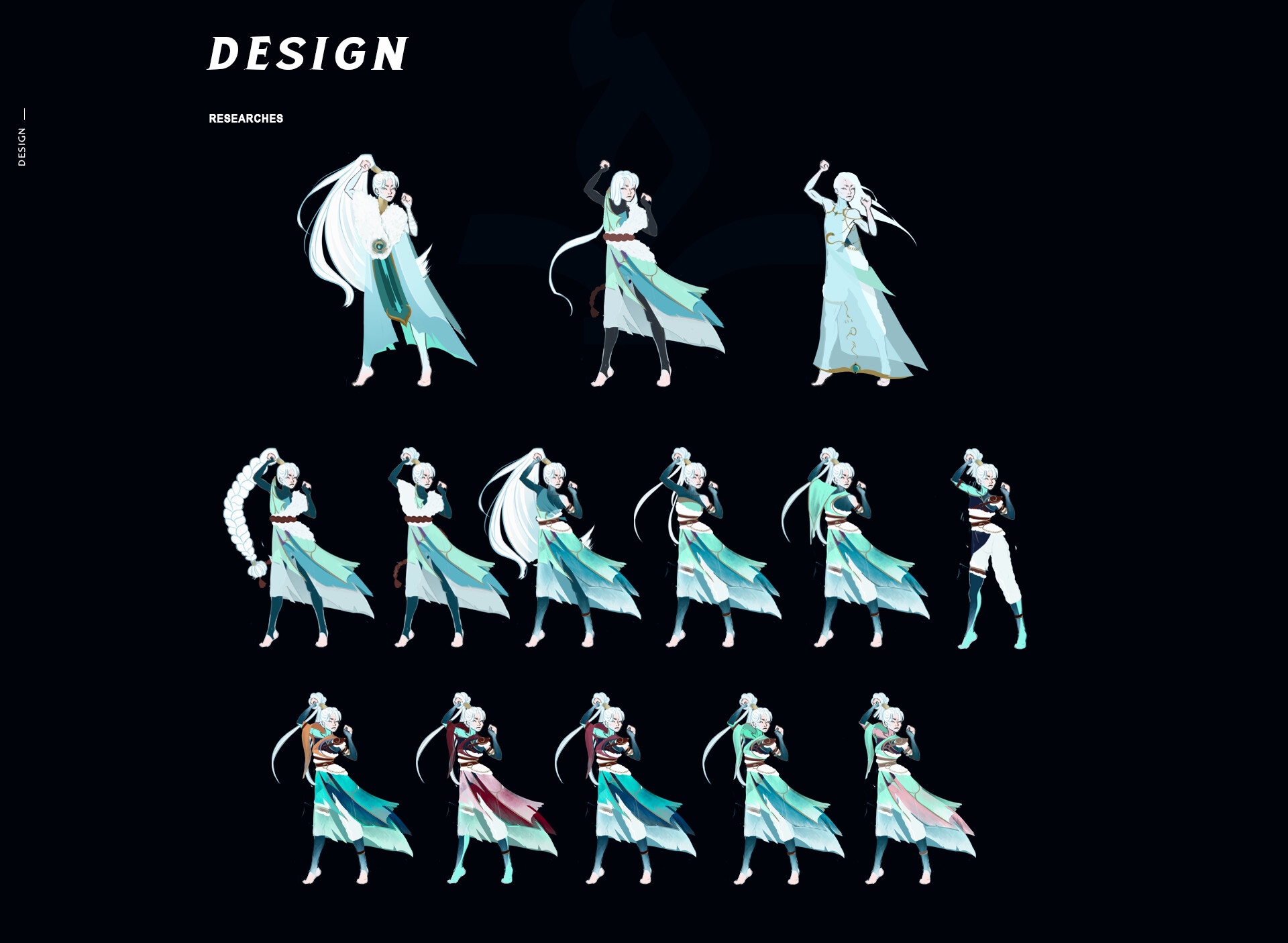 Marine Bonnaillie - Character Design • Neva, Raging Snow of Freljord ...