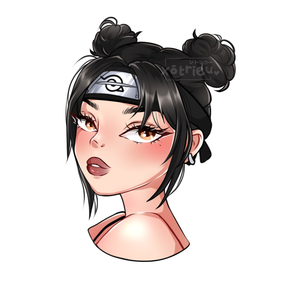 ArtStation - Portrait Study (Akatsuki)