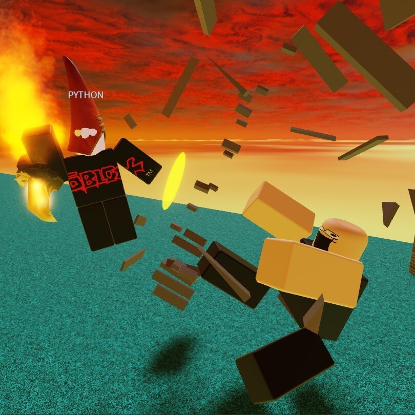 ArtStation - ROBLOX BATTLE SCENE